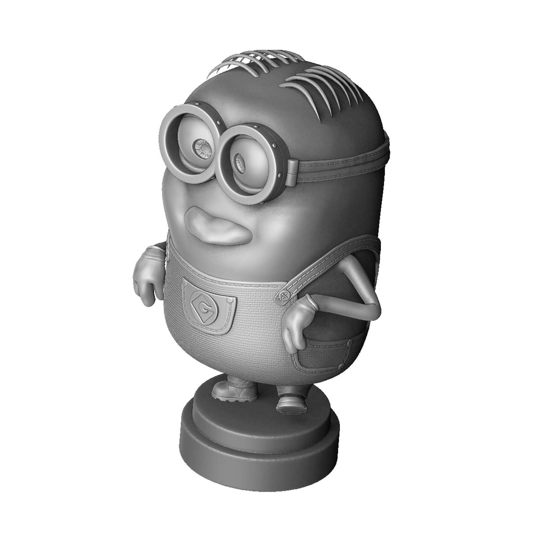 Minions Set for 3D Printing Stl by naeem32