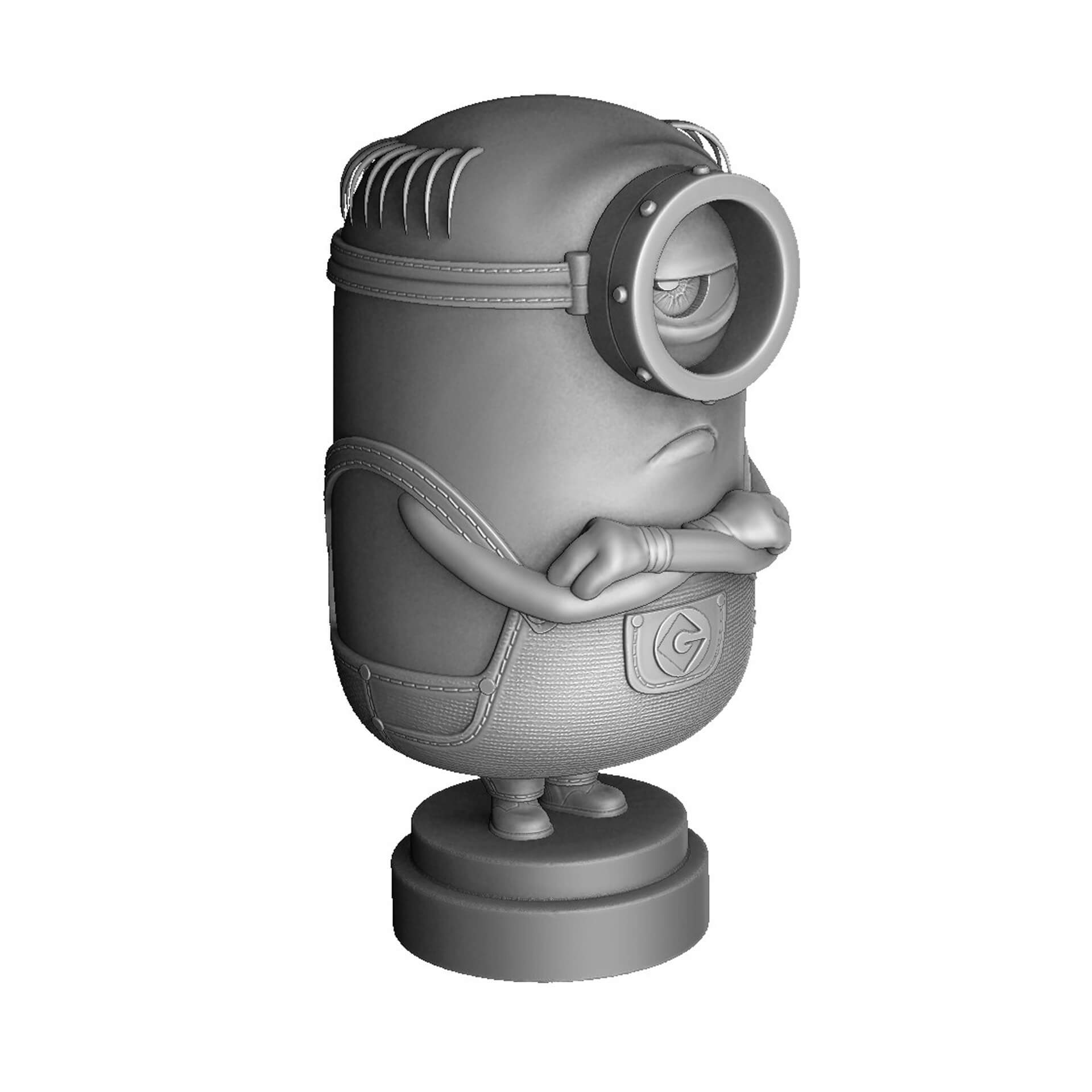Minions Set for 3D Printing Stl by naeem32