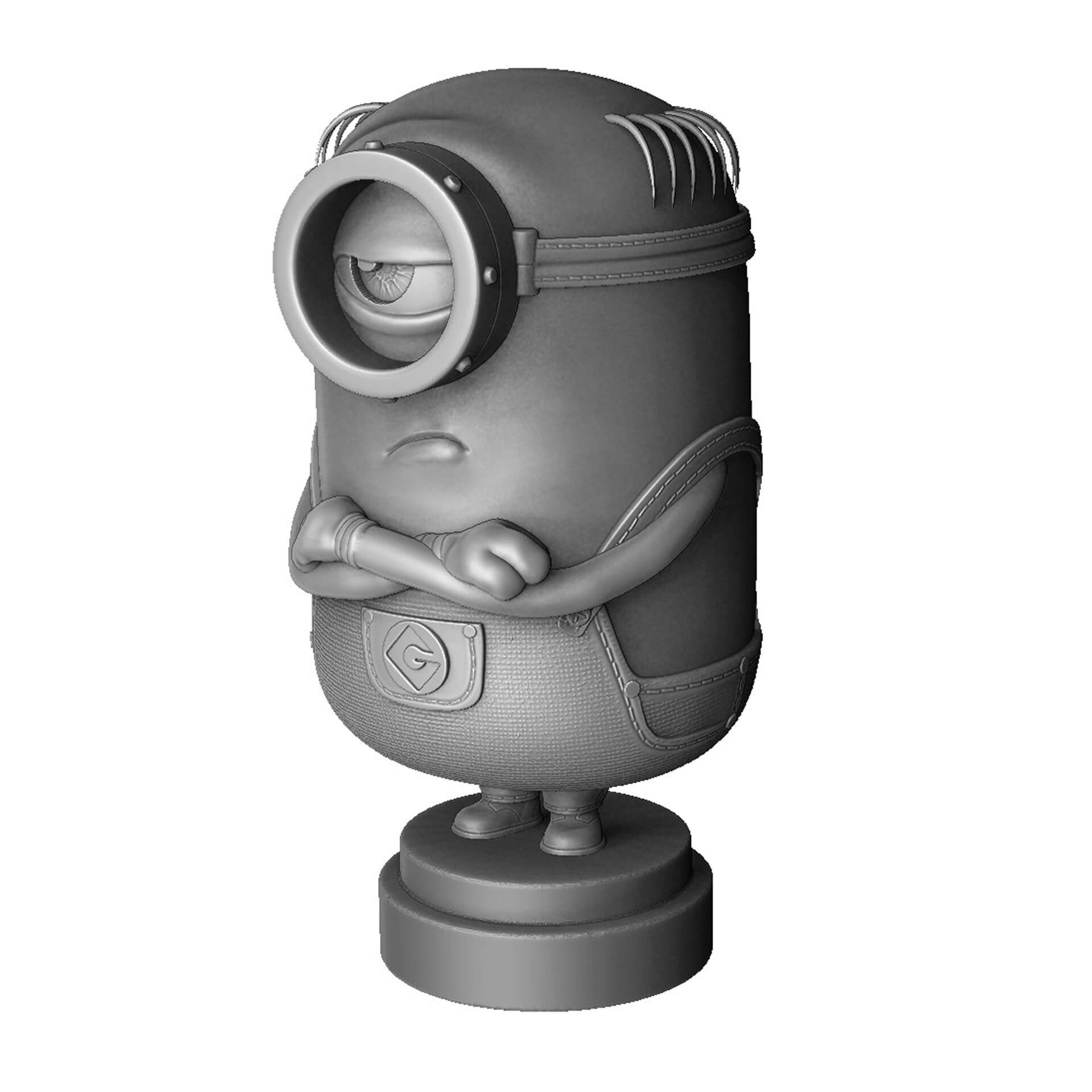 Minions Set for 3D Printing Stl by naeem32