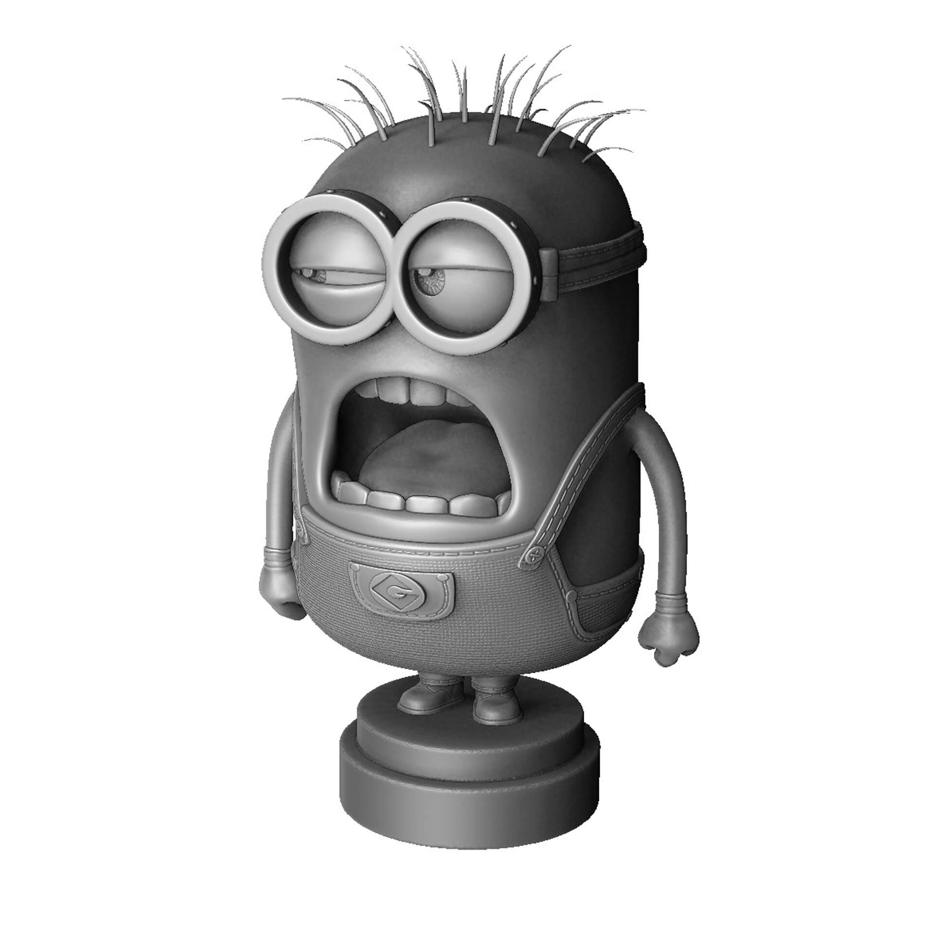 Minions Set for 3D Printing Stl by naeem32