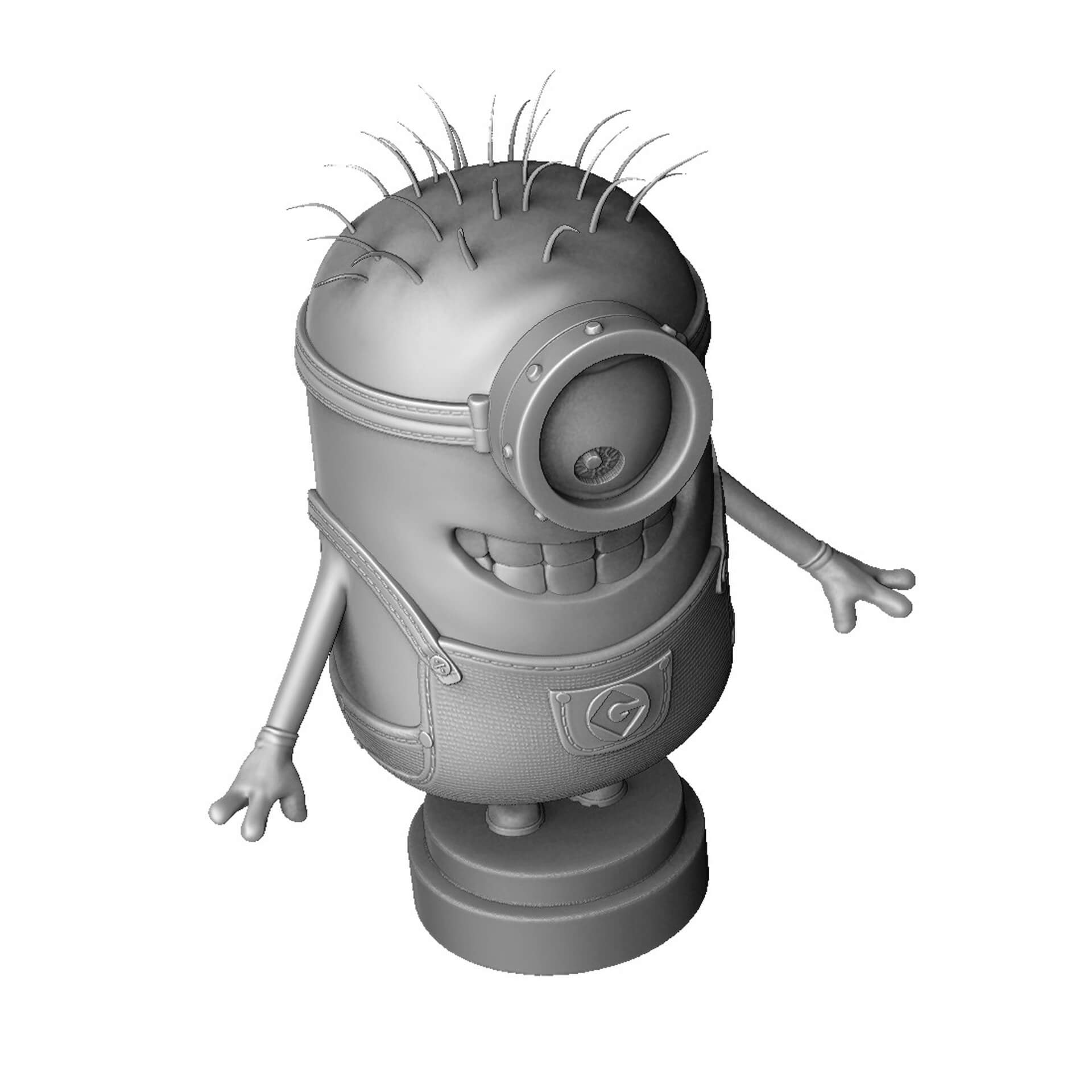 Minions Set - 3D Model by naeem32