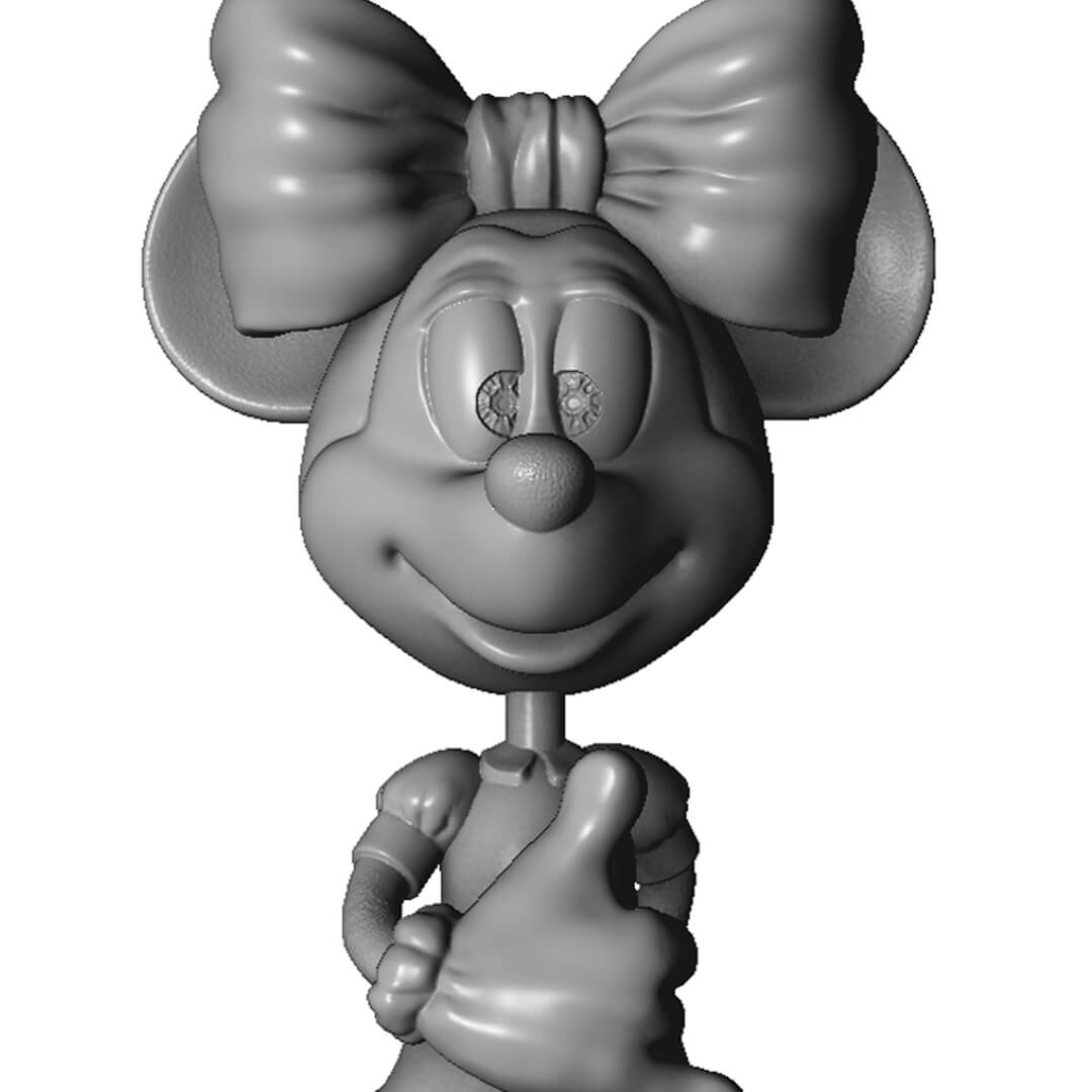 Minnie Mouse OK - 3D Model by naeem32