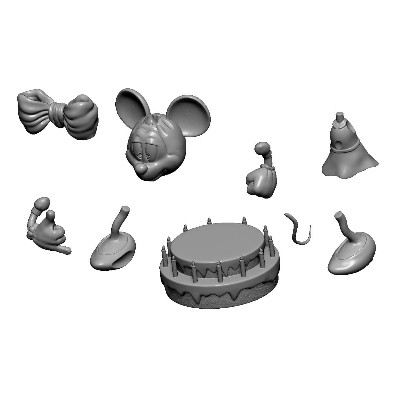 Minnie Mouse OK for 3D Printing Stl by naeem32