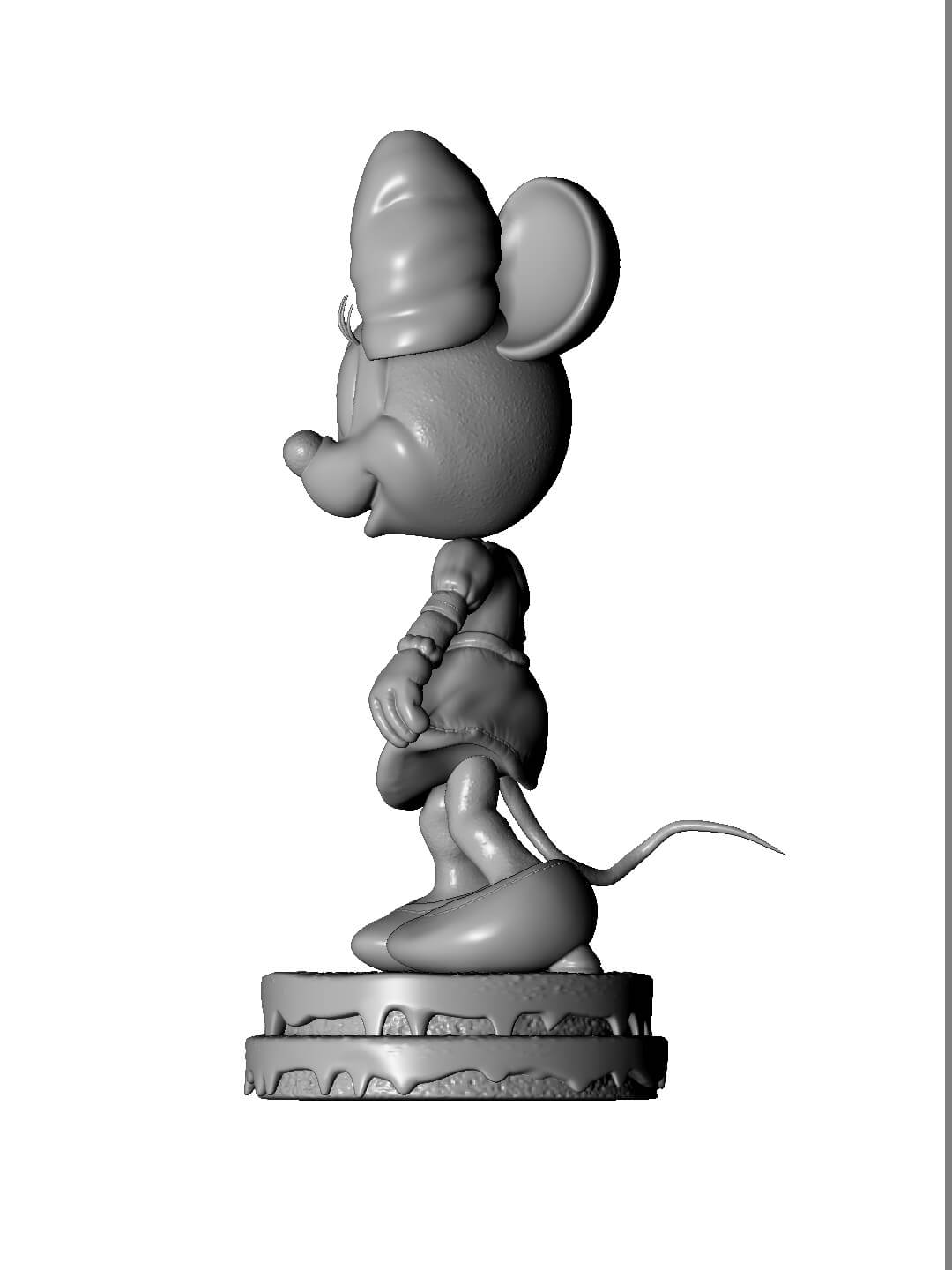 Minnie Mouse Beauty - 3D Model by naeem32