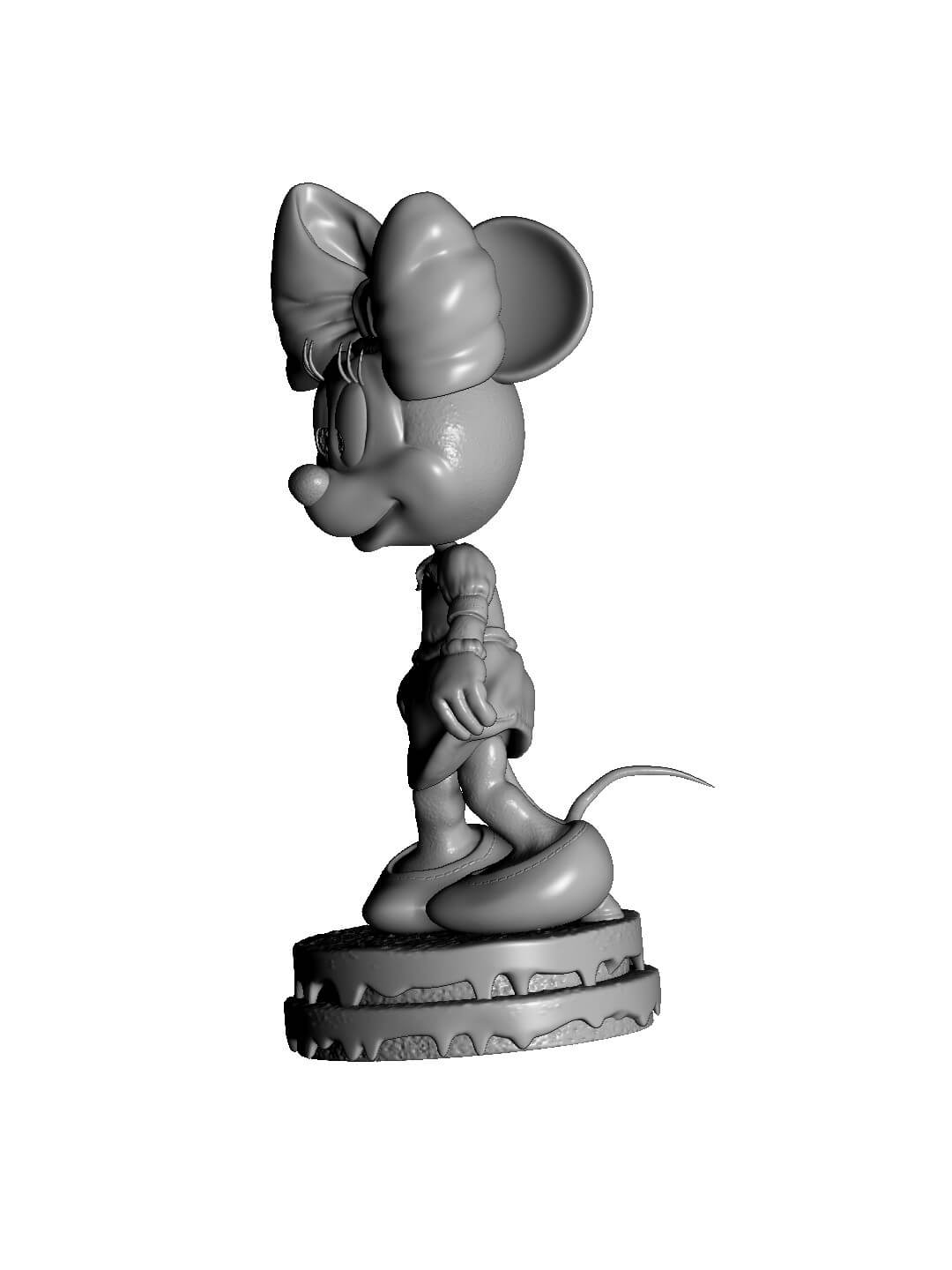 Minnie Mouse Beauty - 3D Model by naeem32