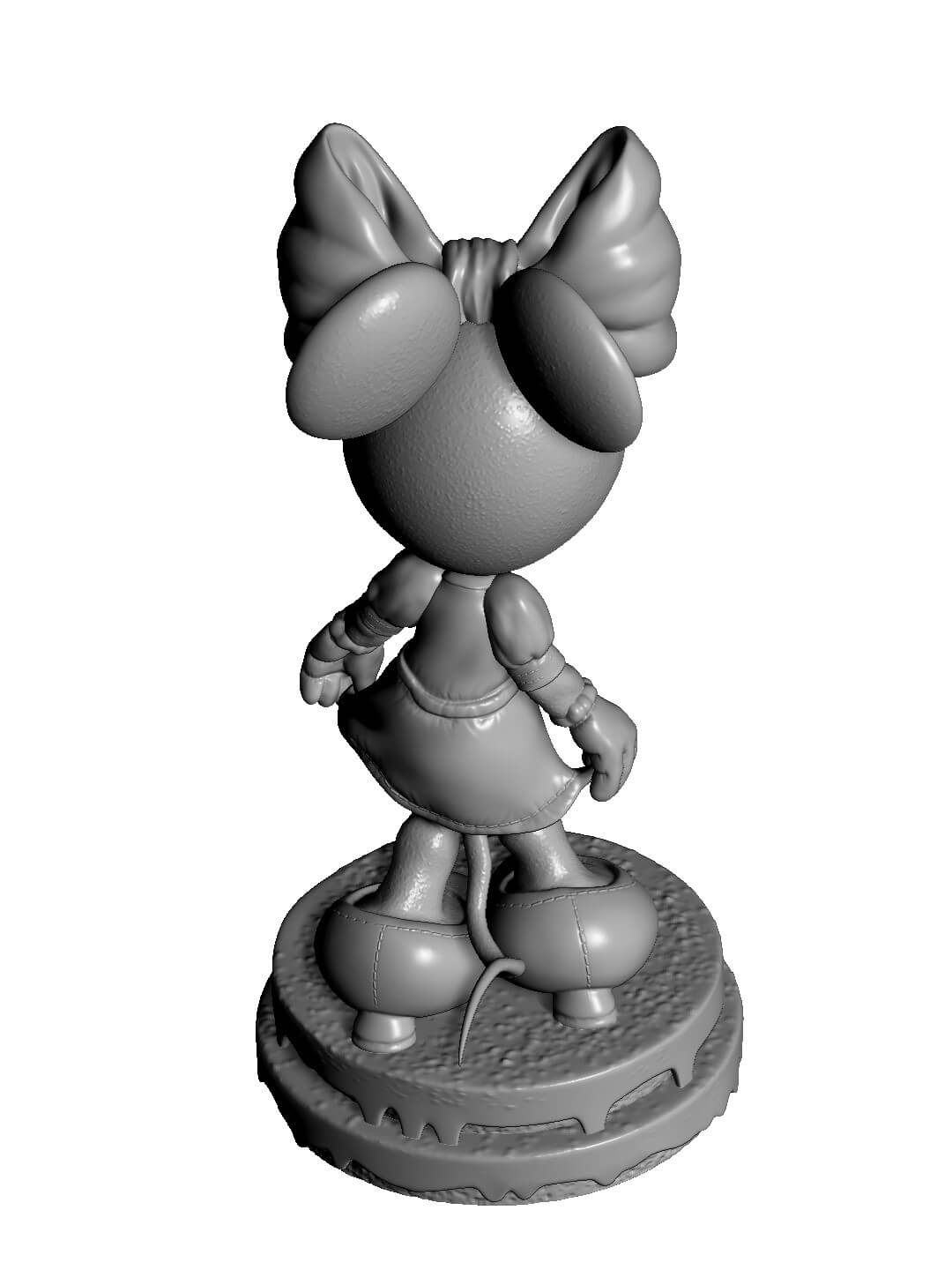 Minnie Mouse Beauty - 3D Model by naeem32