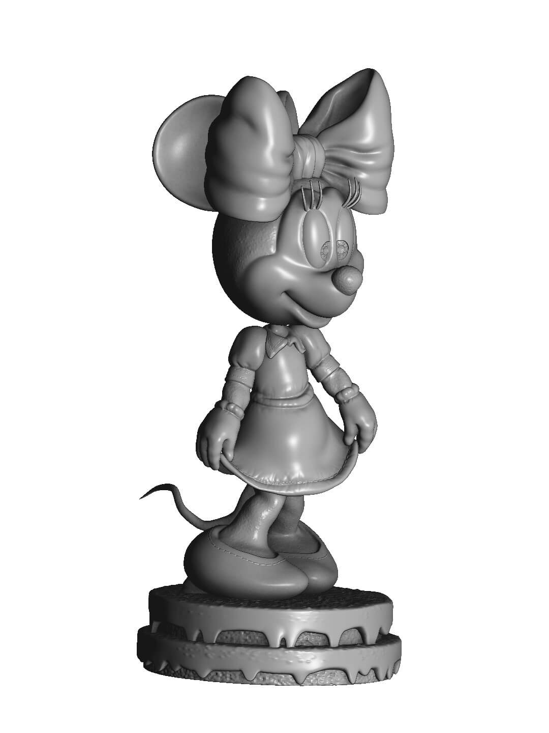 Minnie Mouse Beauty - 3D Model by naeem32