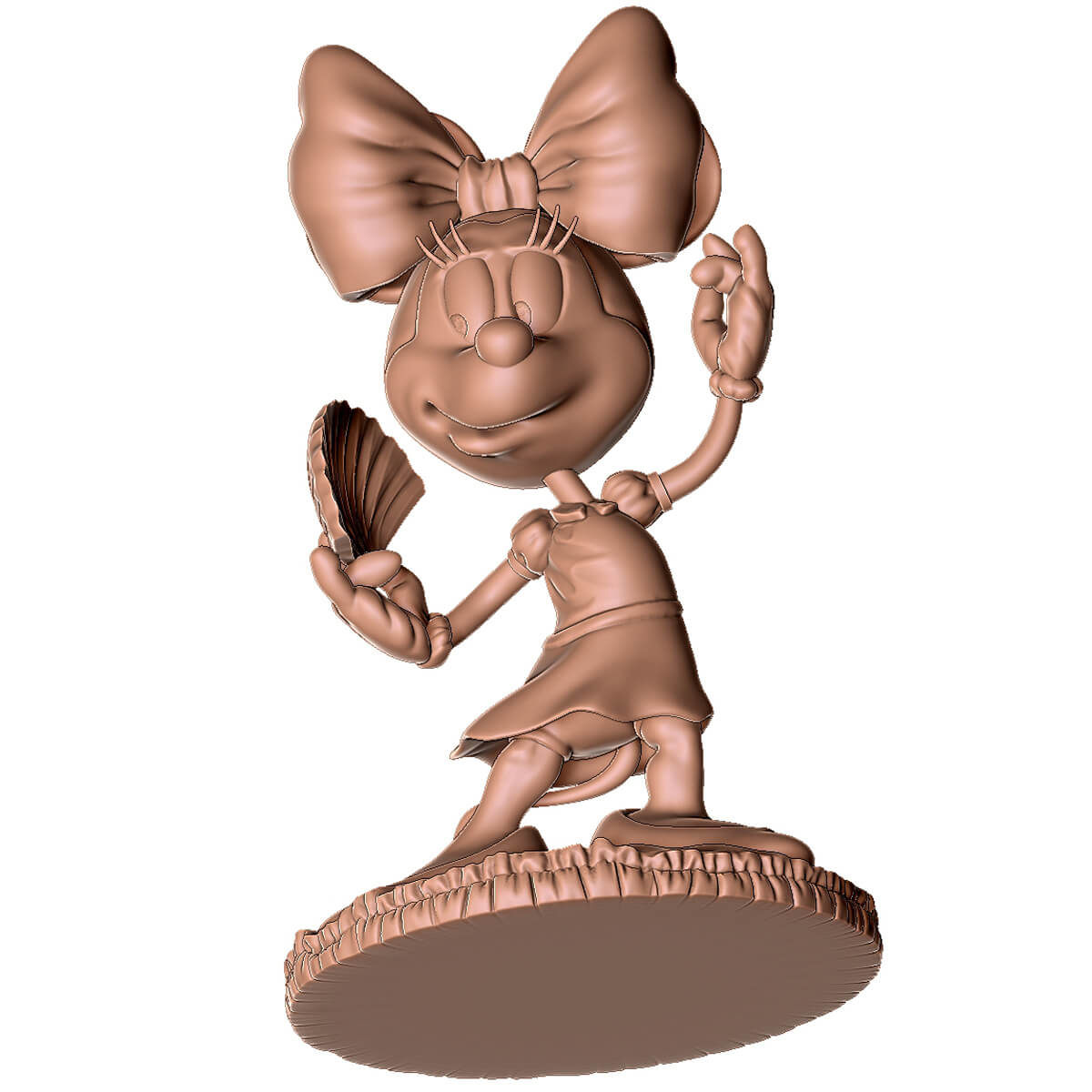 Minnie Mouse Dancing - 3D Model by naeem32