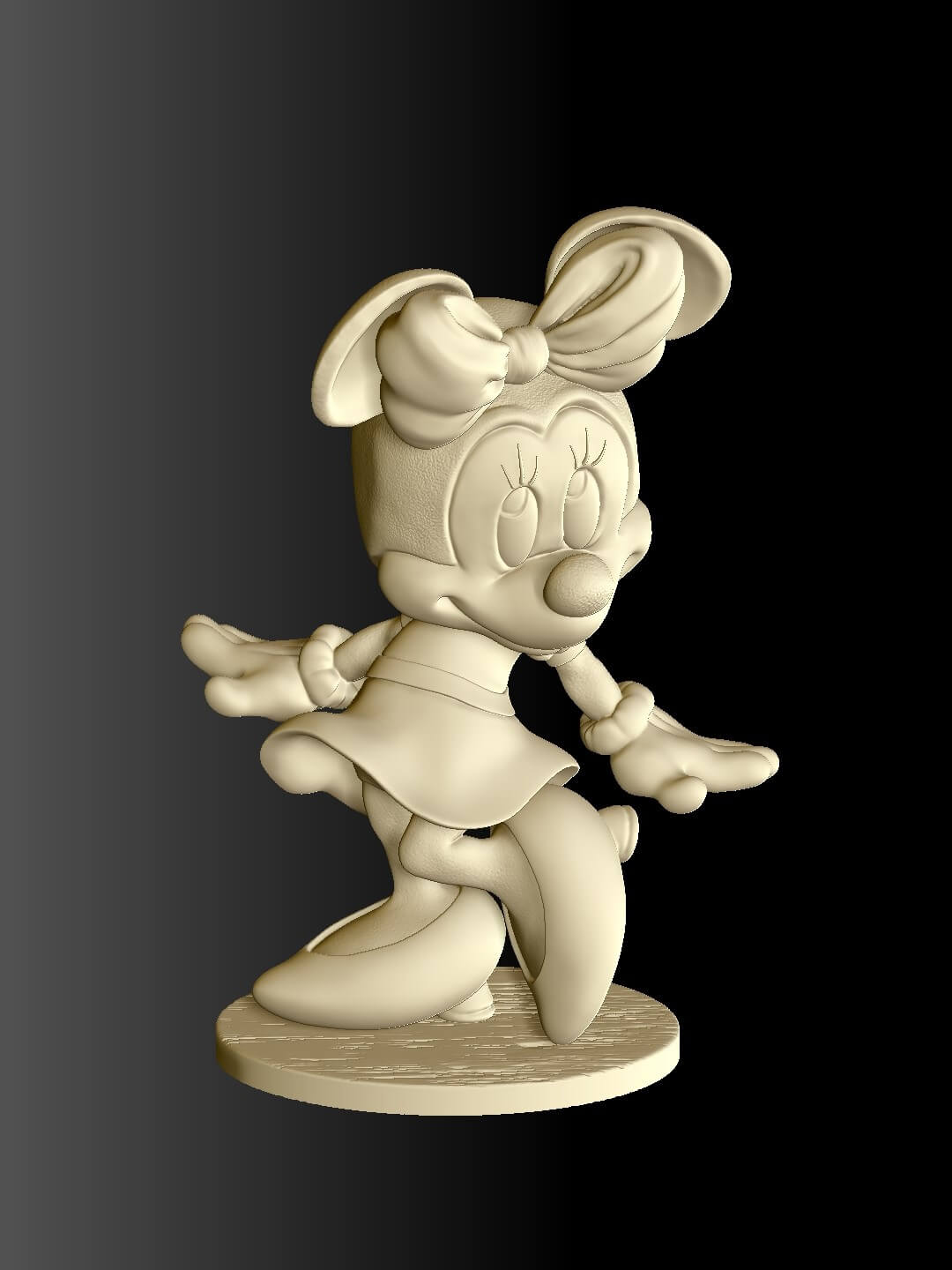 Minnie Mouse (Walt Disney) - 3D Model by naeem32