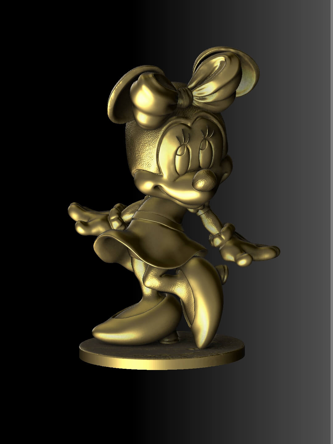 Minnie Mouse (Walt Disney) - 3D Model by naeem32