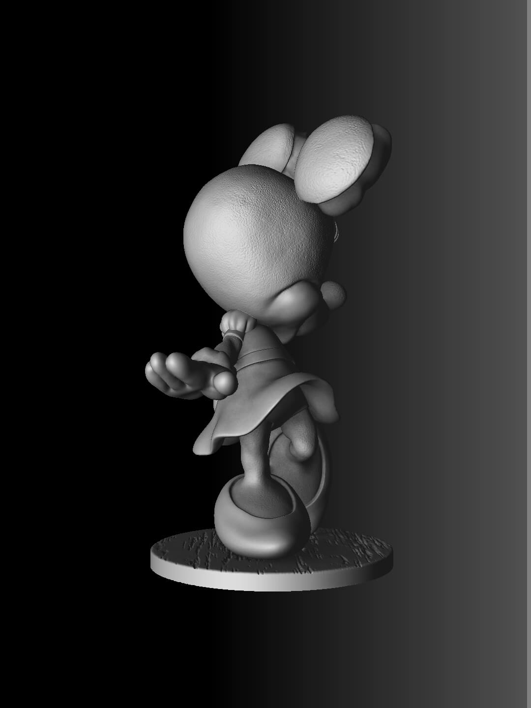 Minnie Mouse for 3D Printing Stl by naeem32