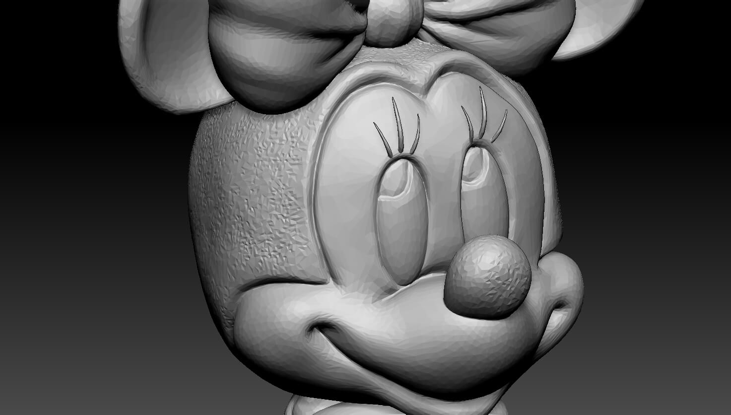 Minnie Mouse (Walt Disney) - 3D Model by naeem32
