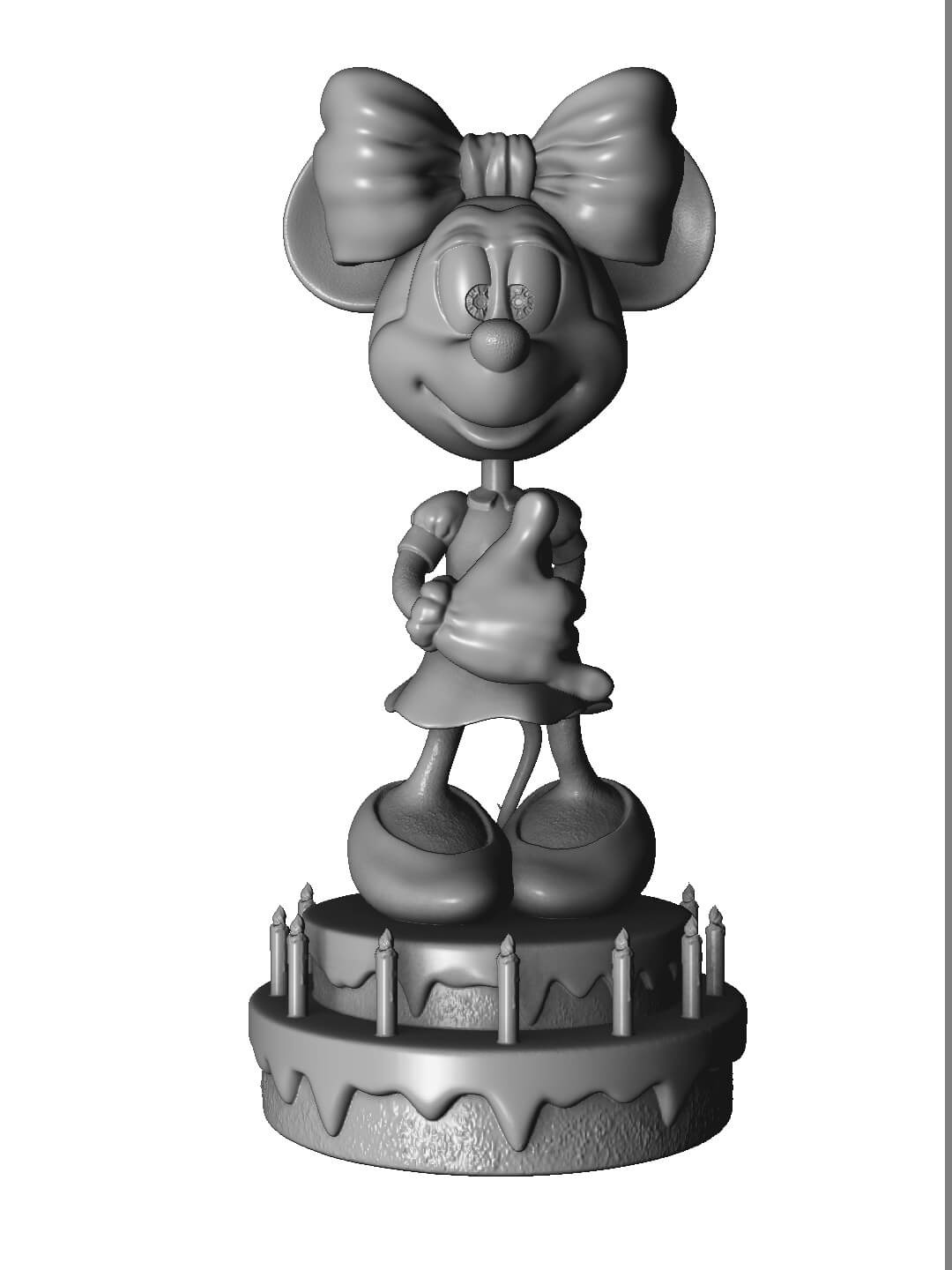 Minnie Mouse 420 - 3D Model by naeem32