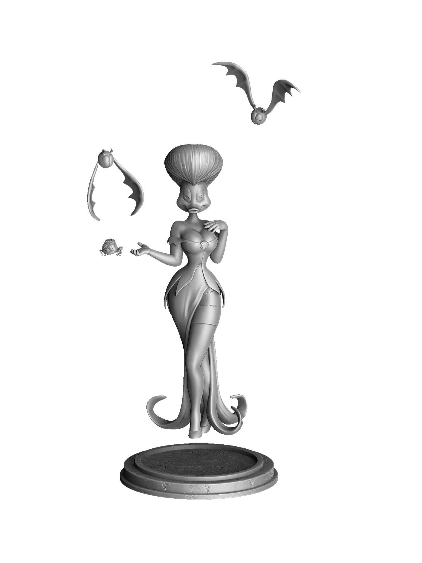 Morgana Macawber - 3D Model by naeem32