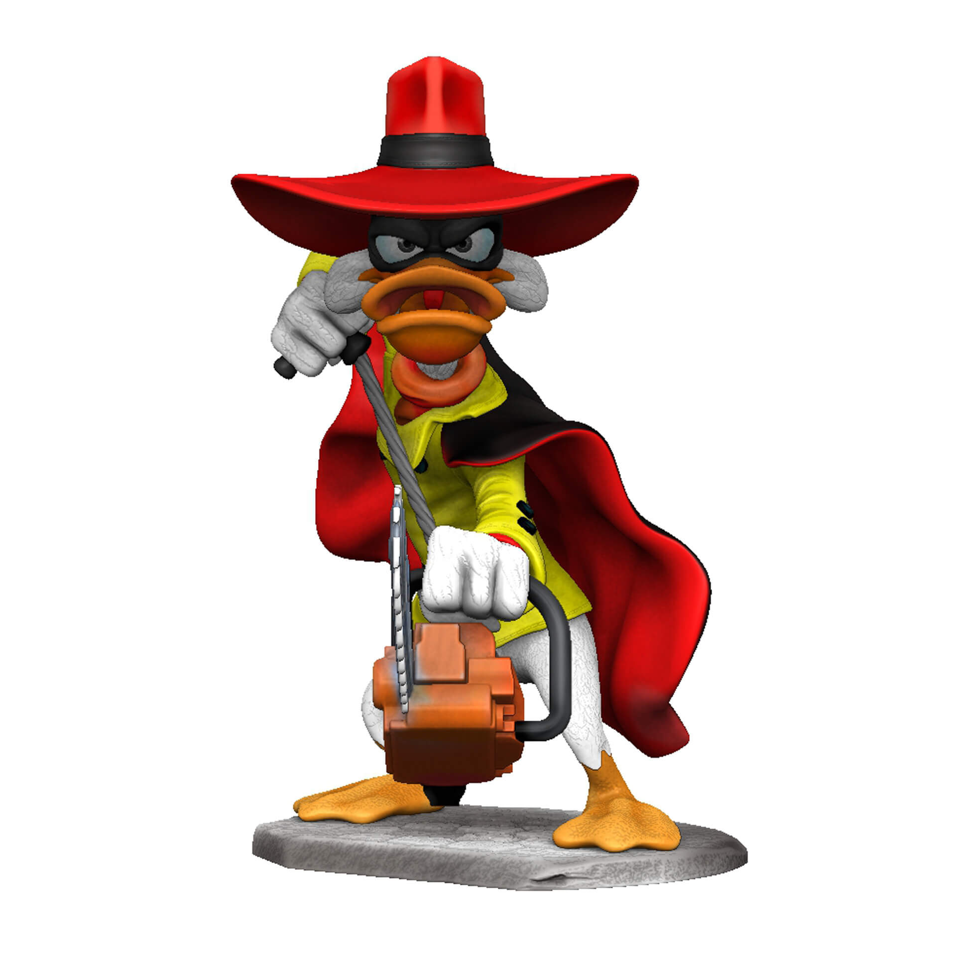 Negaduck (Darkwing Duck) - 3D Model by naeem32