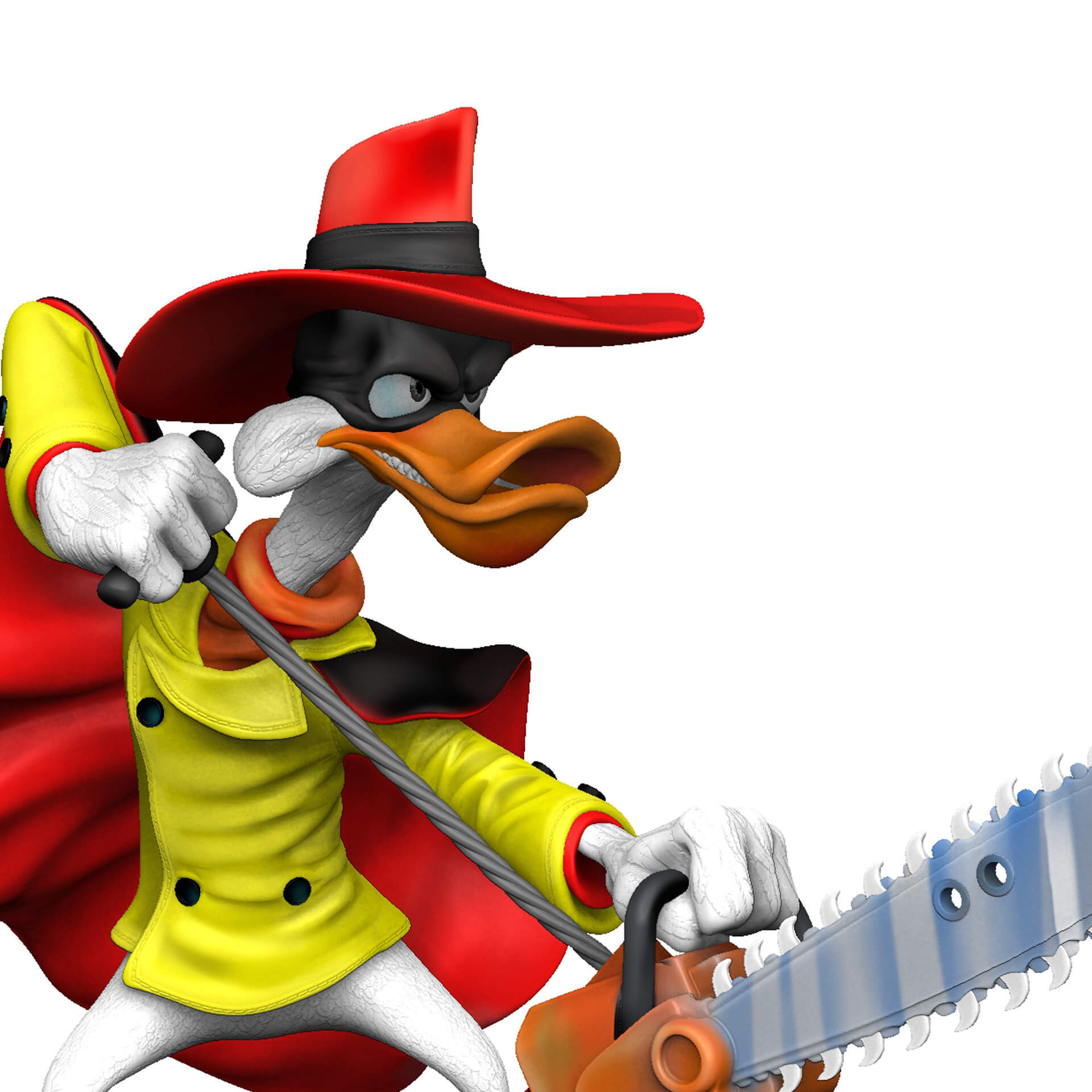 Negaduck (Darkwing Duck) - 3D Model by naeem32