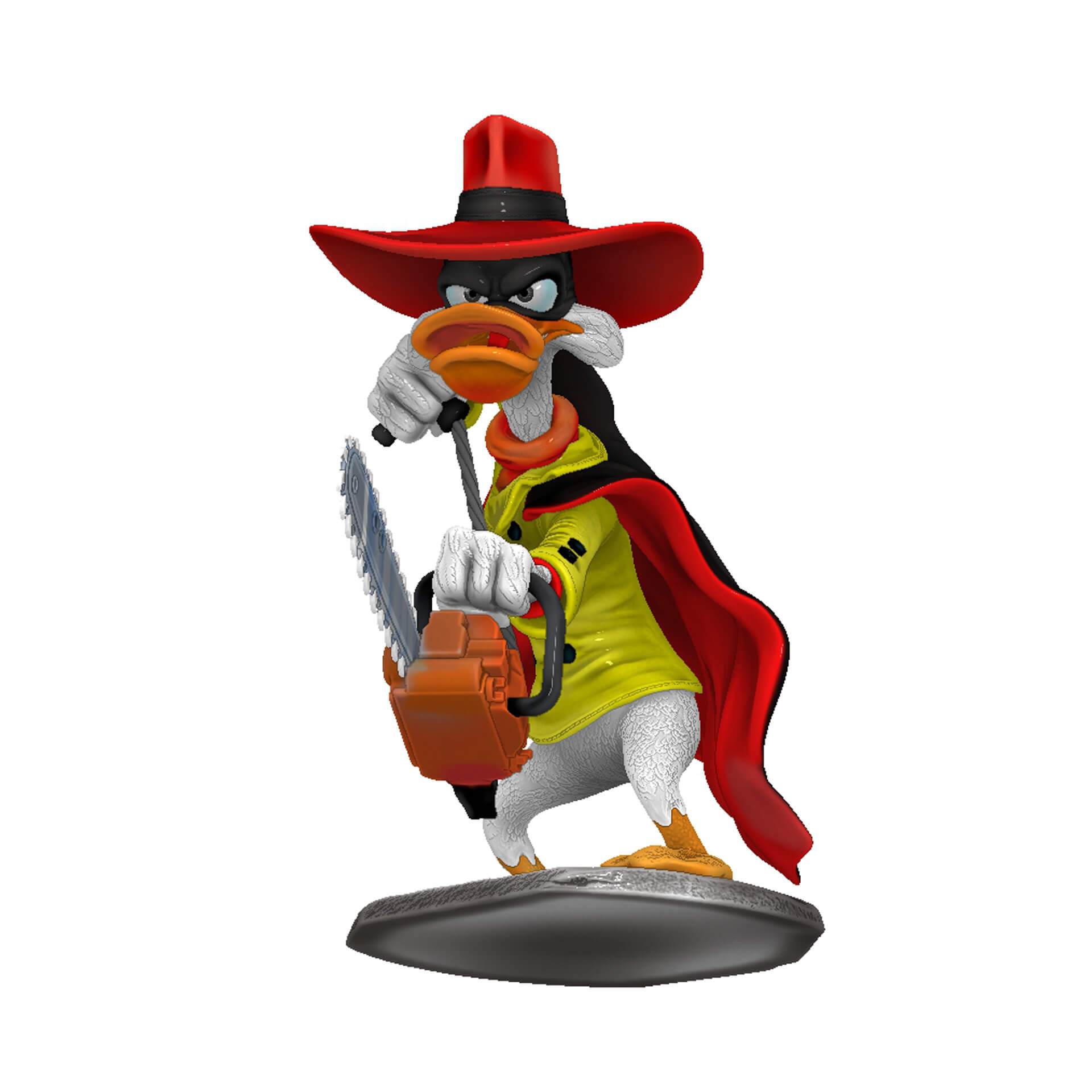Negaduck (Darkwing Duck) - 3D Model by naeem32