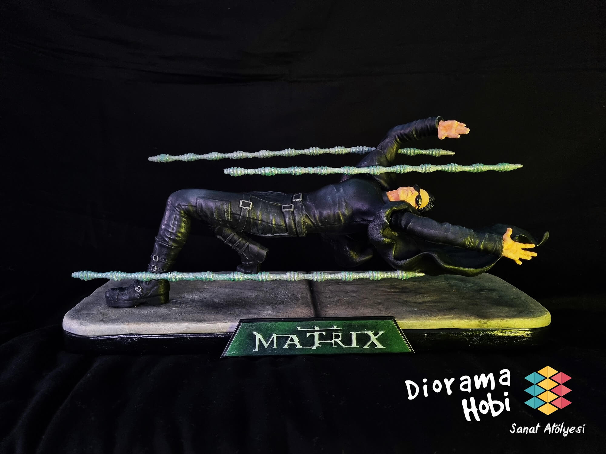 Neo Matrix. Bullet Time - 3D Model by naeem32