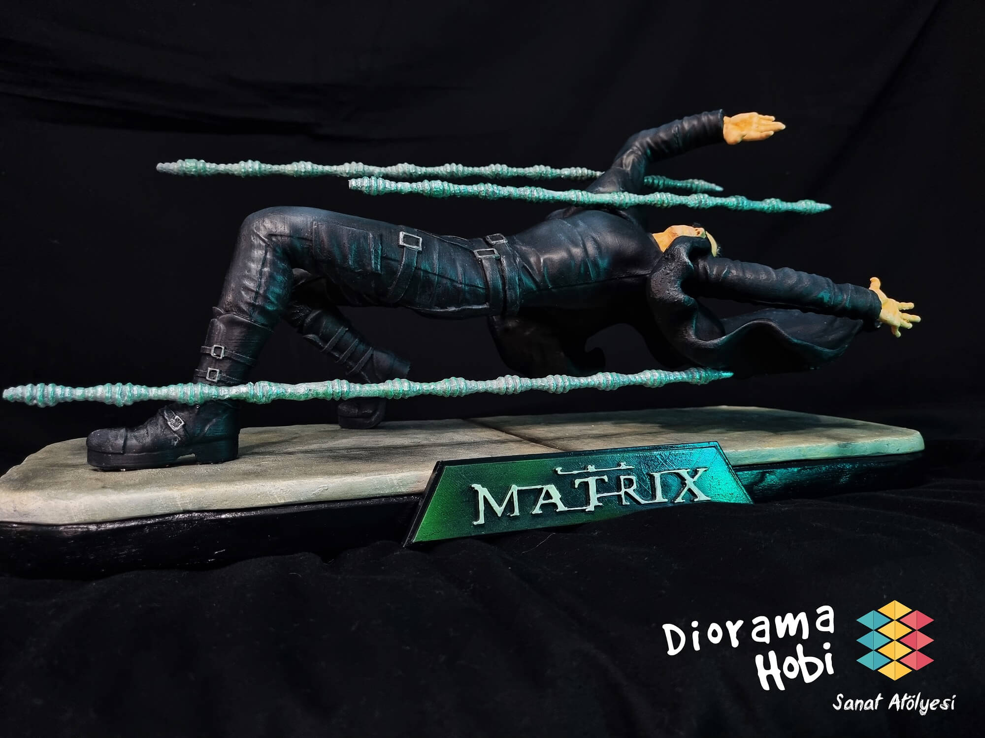 Neo Matrix. Bullet Time - 3D Model by naeem32