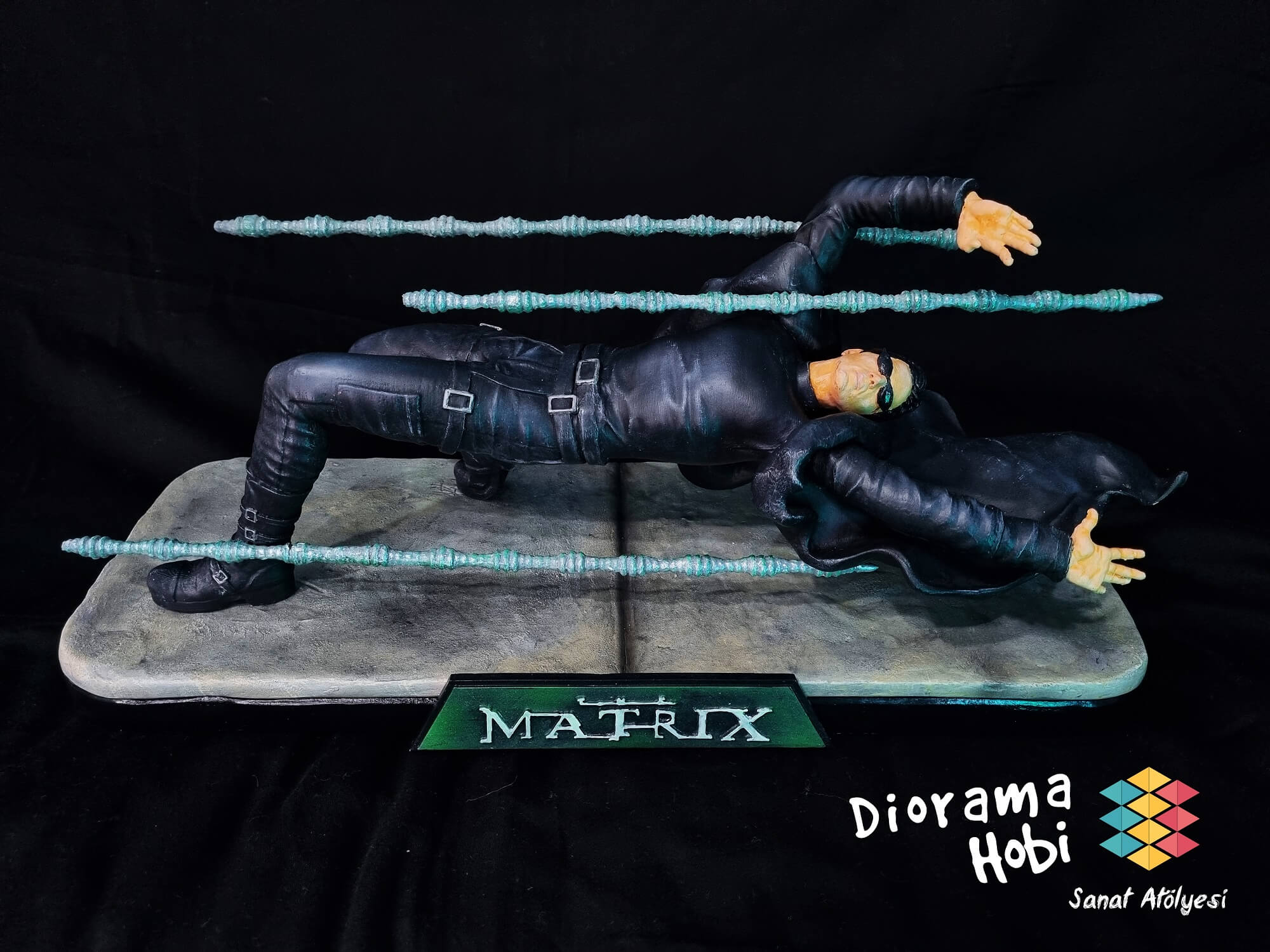 Neo Matrix. Bullet Time - 3D Model by naeem32