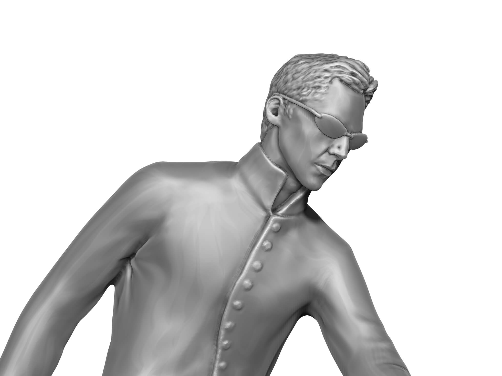 Neo From The Matrix. Neo Takes Off - 3D Model by naeem32