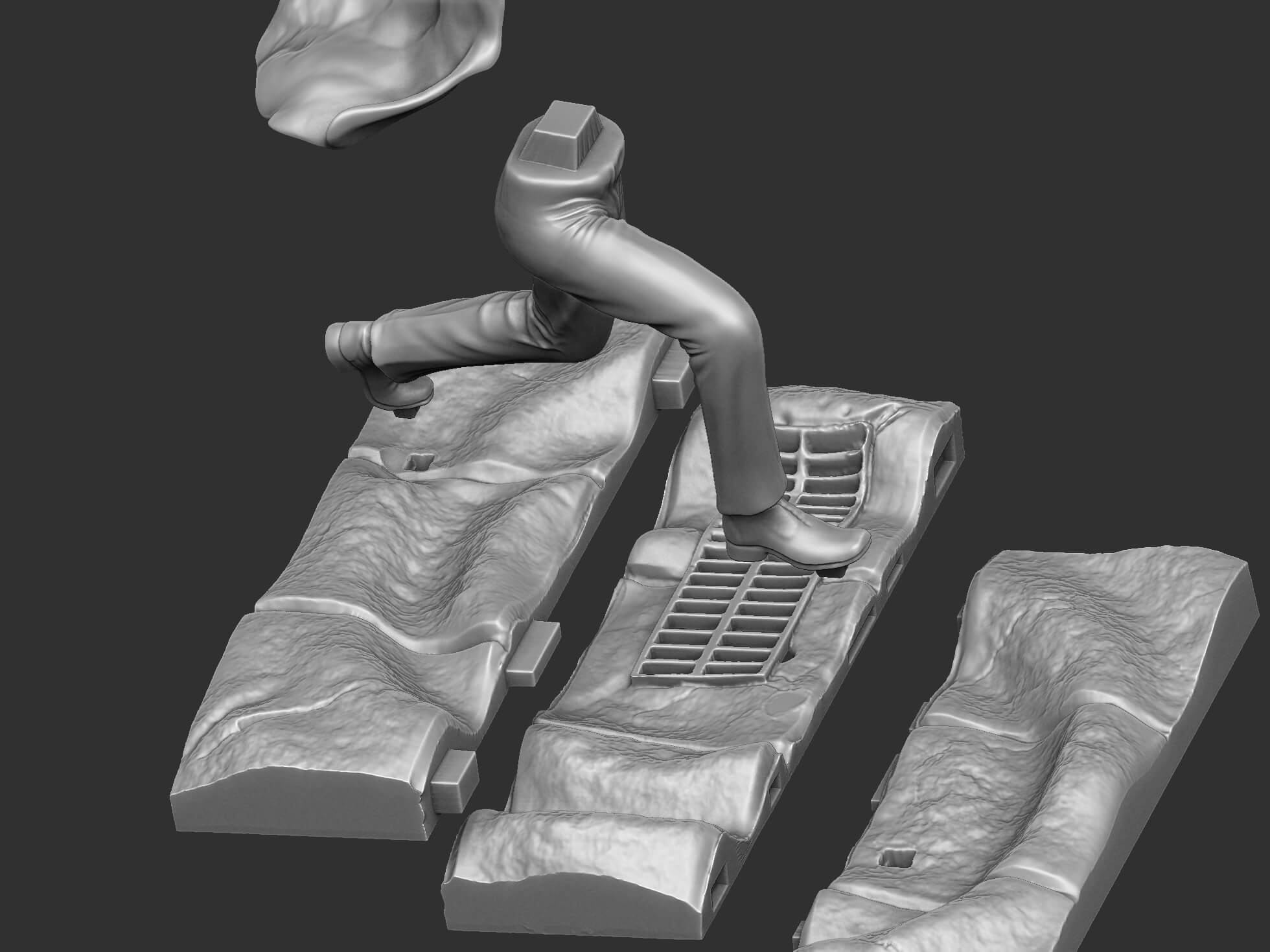 Neo From The Matrix. Neo Takes Off - 3D Model by naeem32