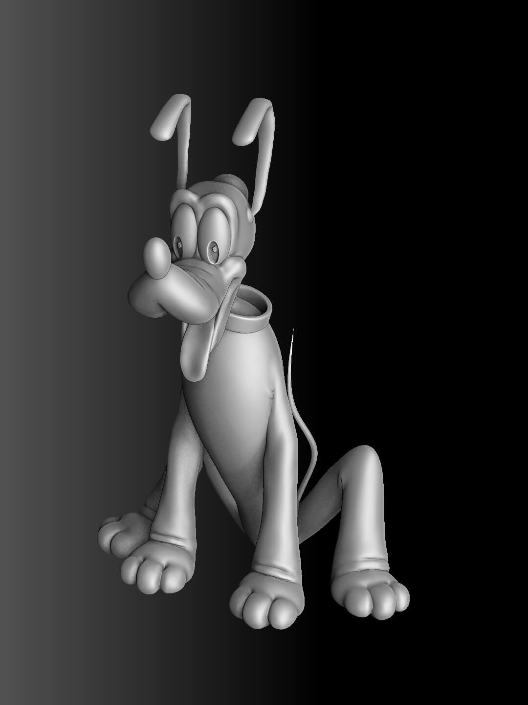 Pluto for 3D Printing Stl by naeem32