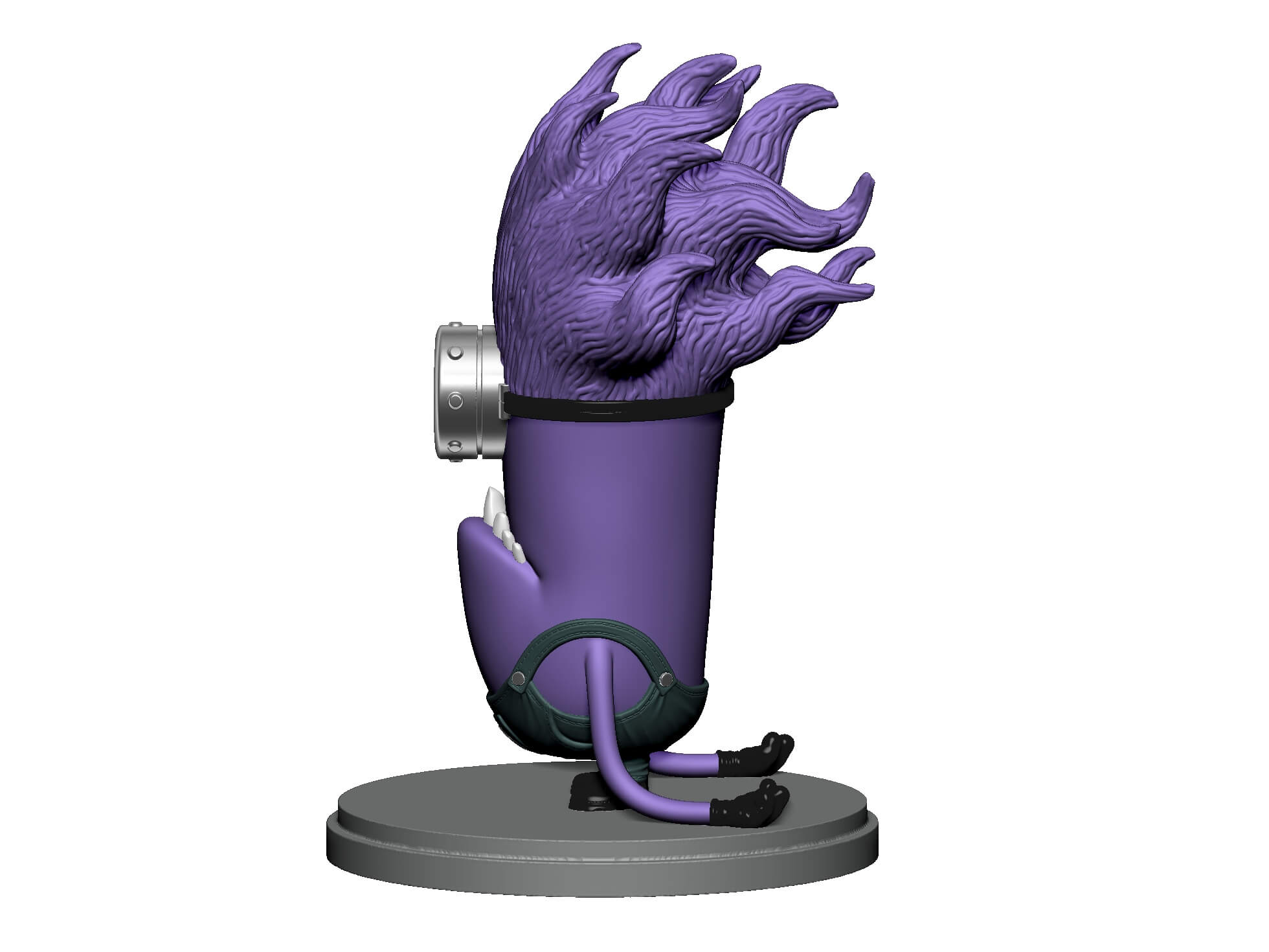 Purple Minion 3 - 3D Model by naeem32