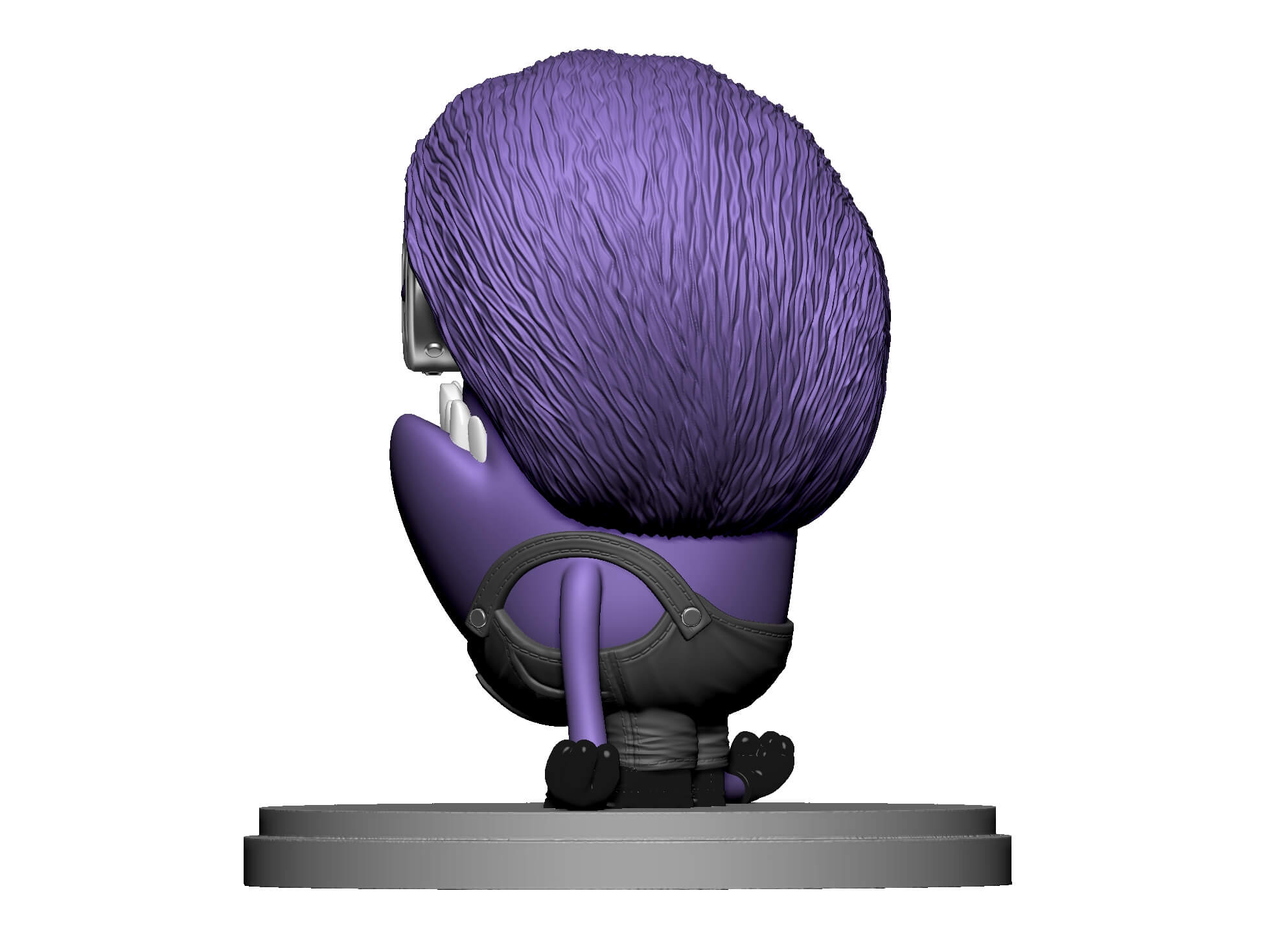 Purple Minion 7 - 3D Model by naeem32