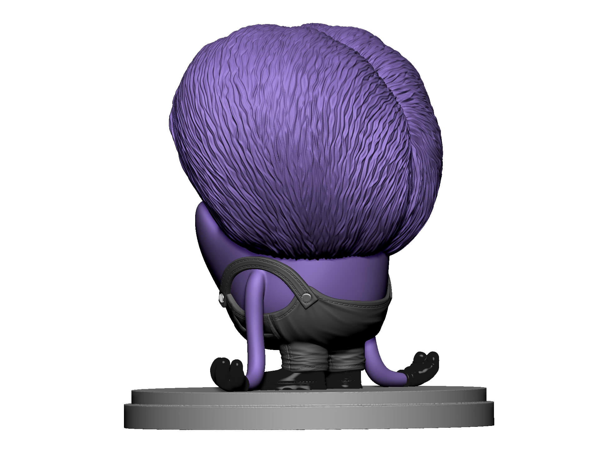 Purple Minion 7 - 3D Model by naeem32