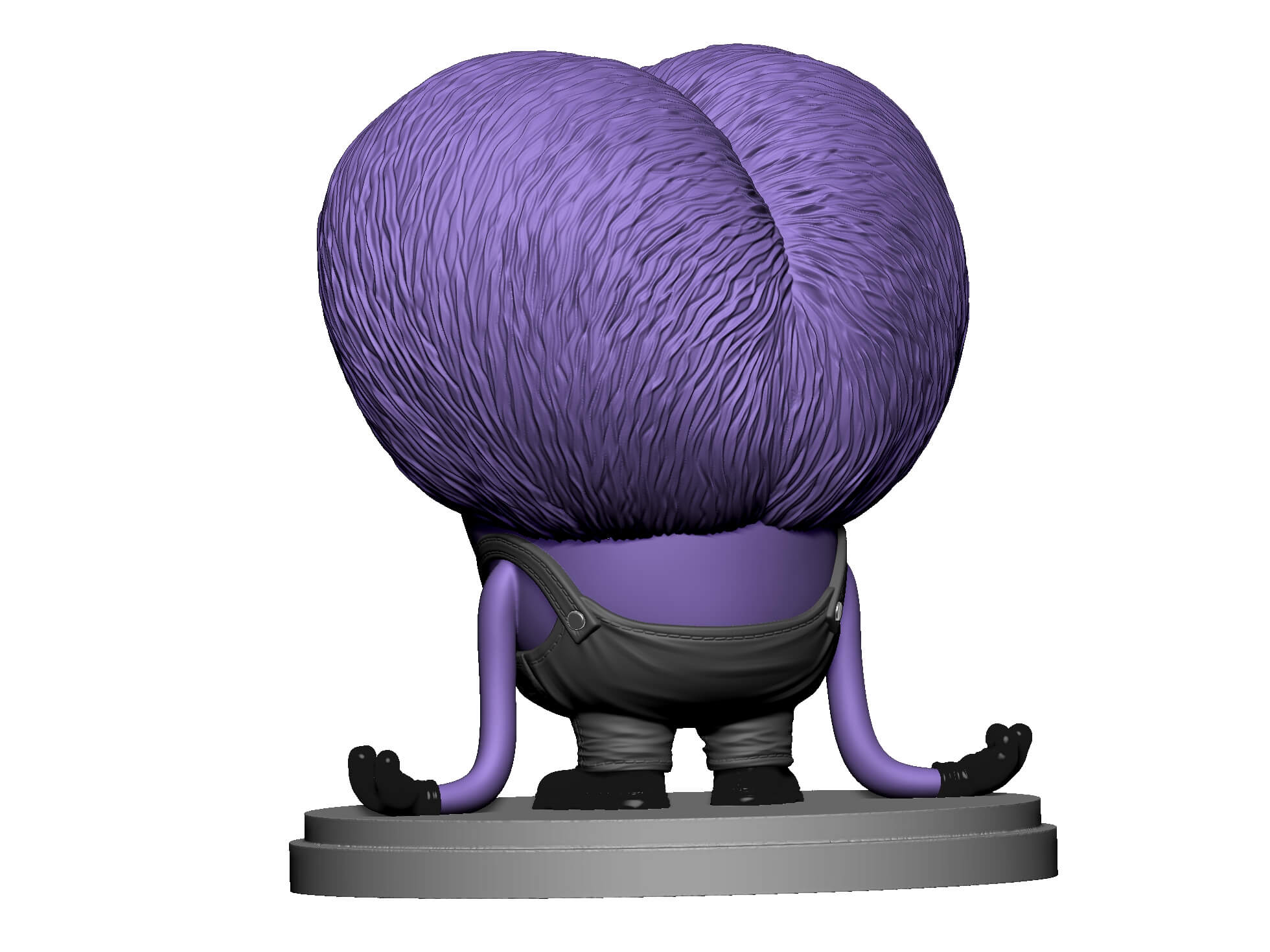 Purple Minion 7 - 3D Model by naeem32
