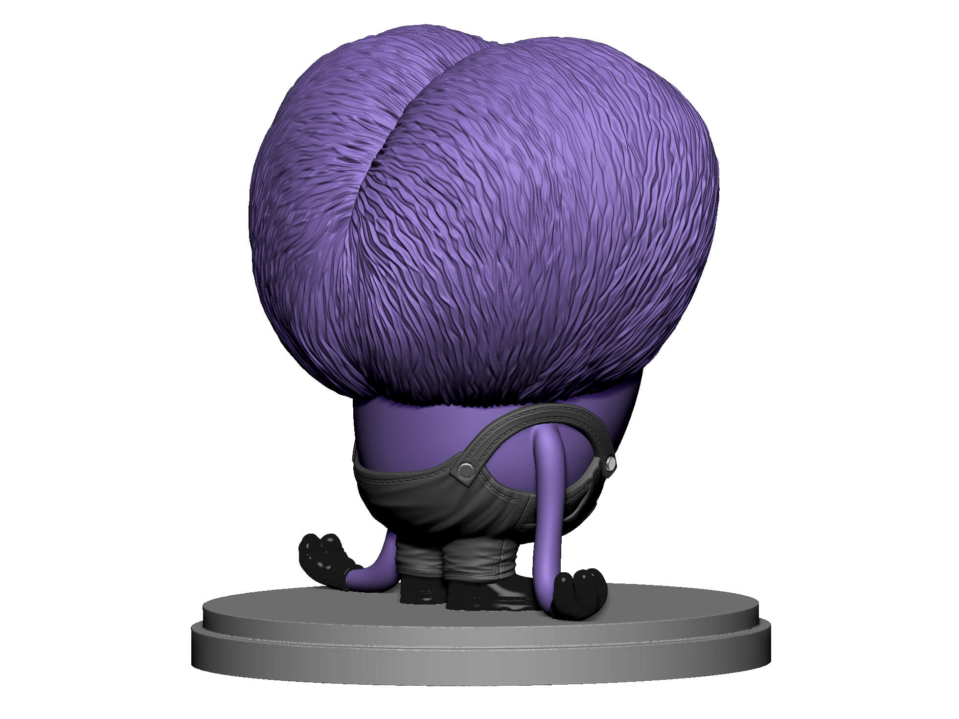 Purple Minion 7 - 3D Model by naeem32