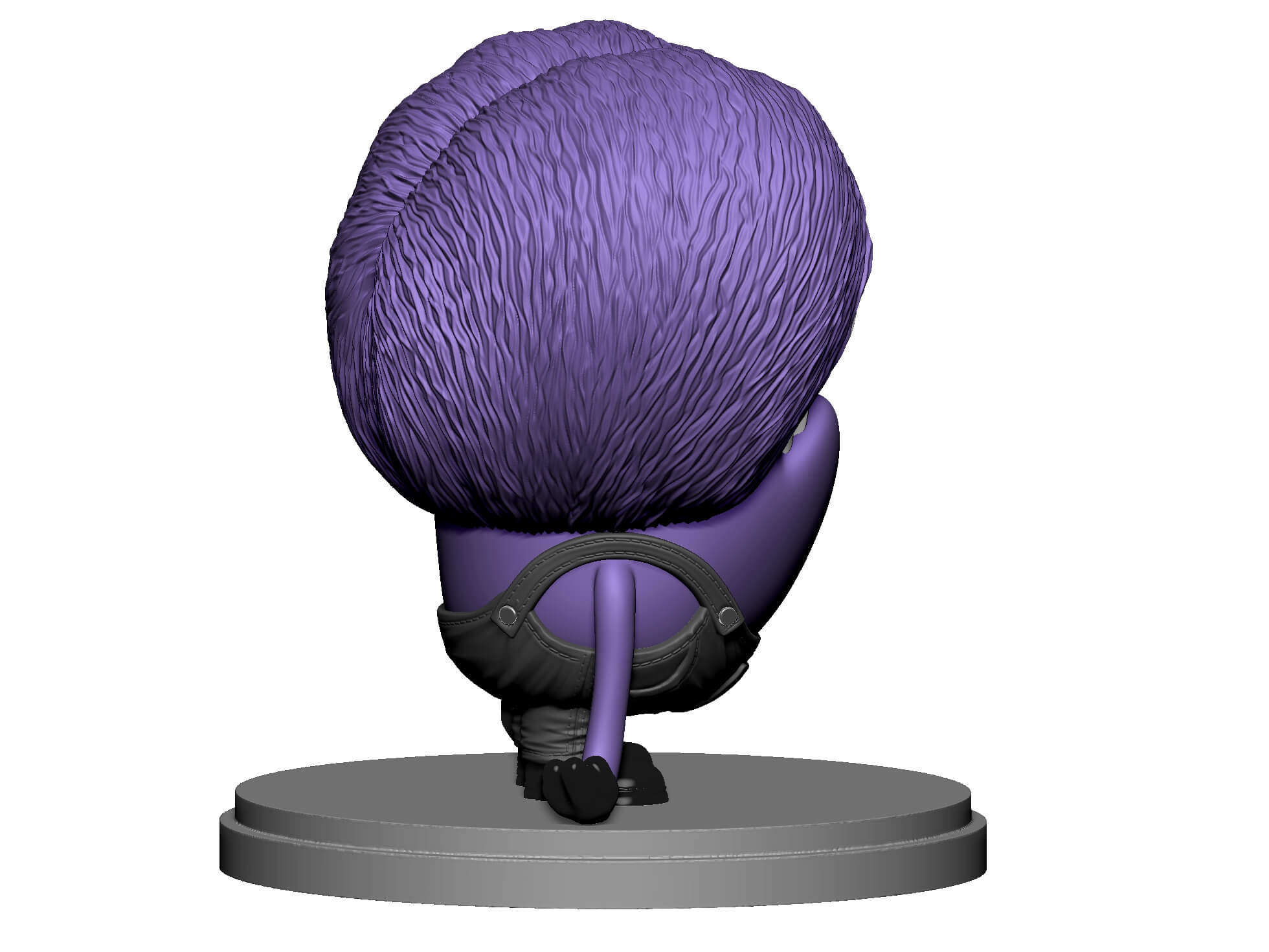 Purple Minion 7 - 3D Model by naeem32