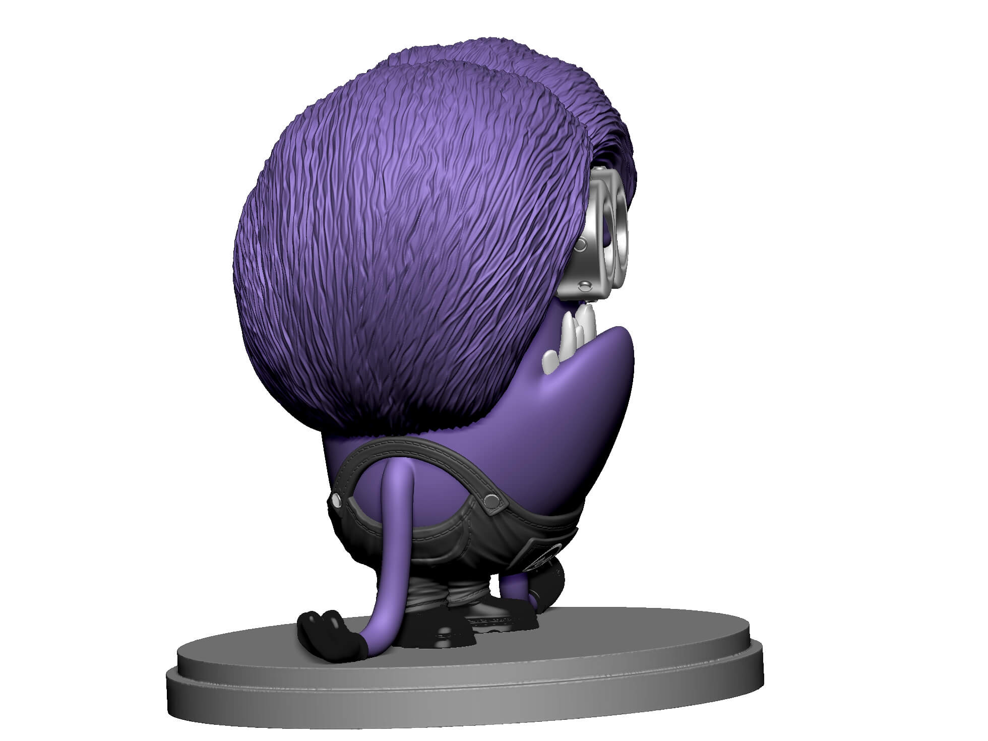 Purple Minion 7 - 3D Model by naeem32