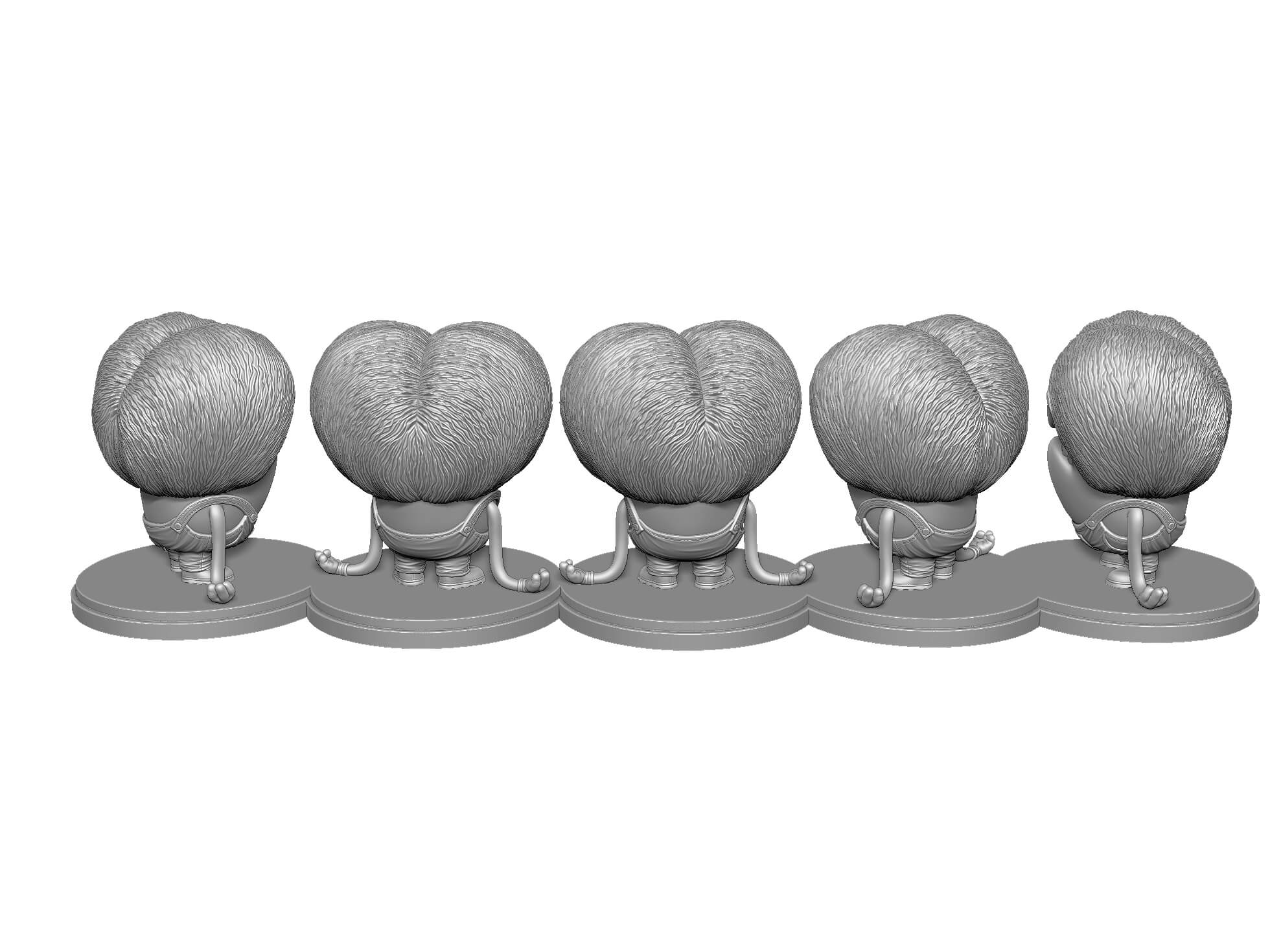 Purple Minion 7 - 3D Model by naeem32