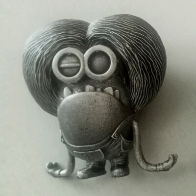 Purple Minion 7 - 3D Model by naeem32