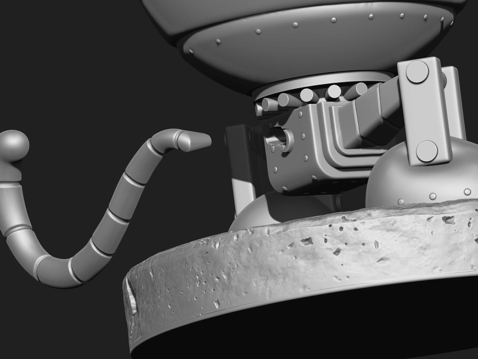 Robot - Fat Cat 3D Model by naeem32