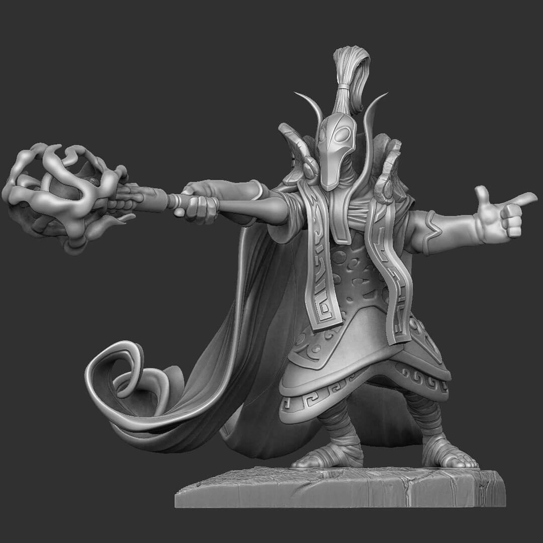 Rubick Dota 2 - 3D Model by naeem32