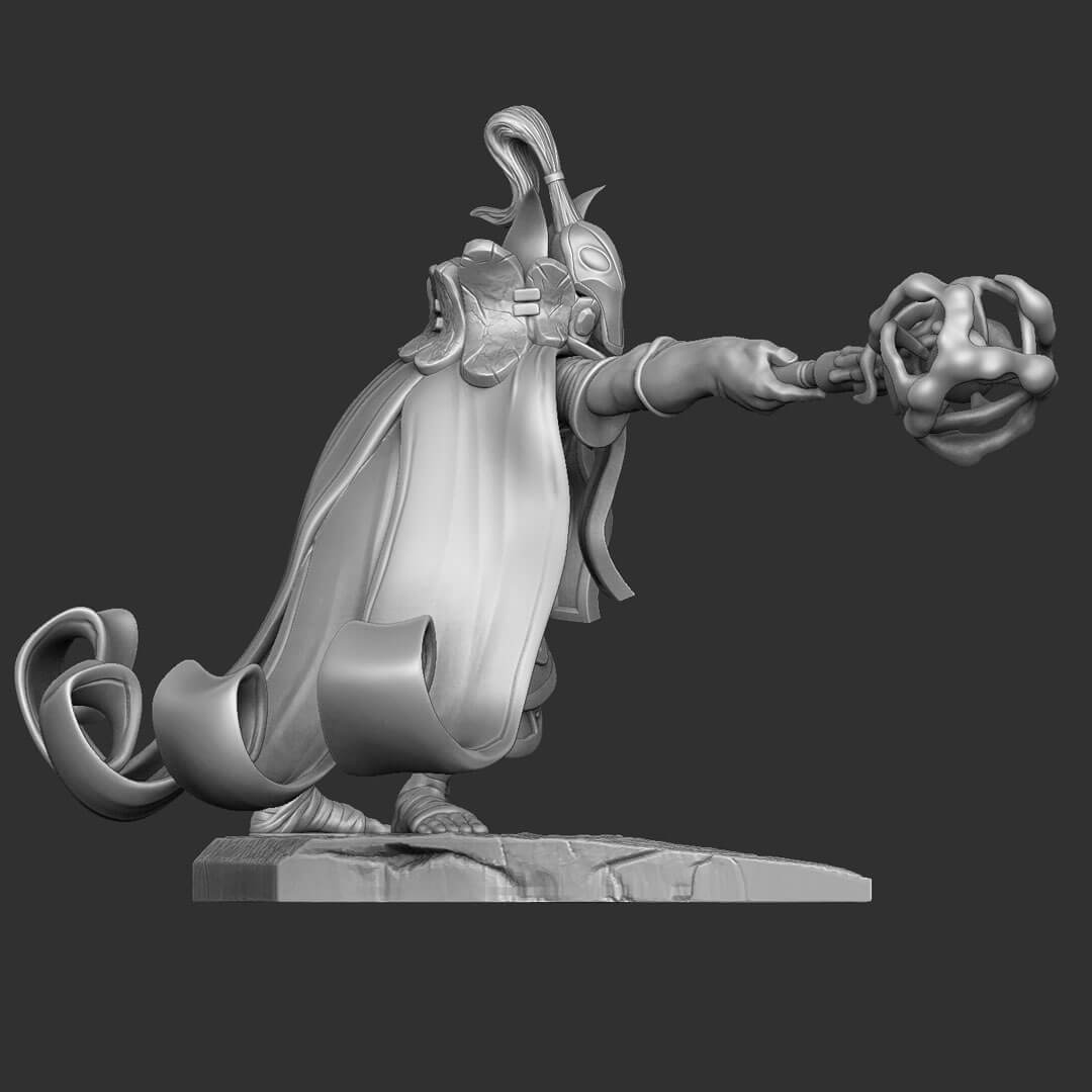 Rubick Dota 2 - 3D Model by naeem32