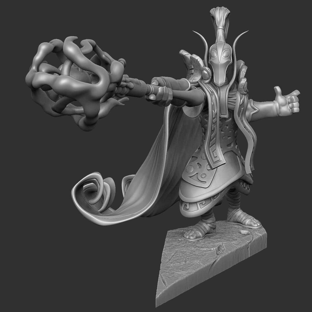 Rubick Dota 2 - 3D Model by naeem32