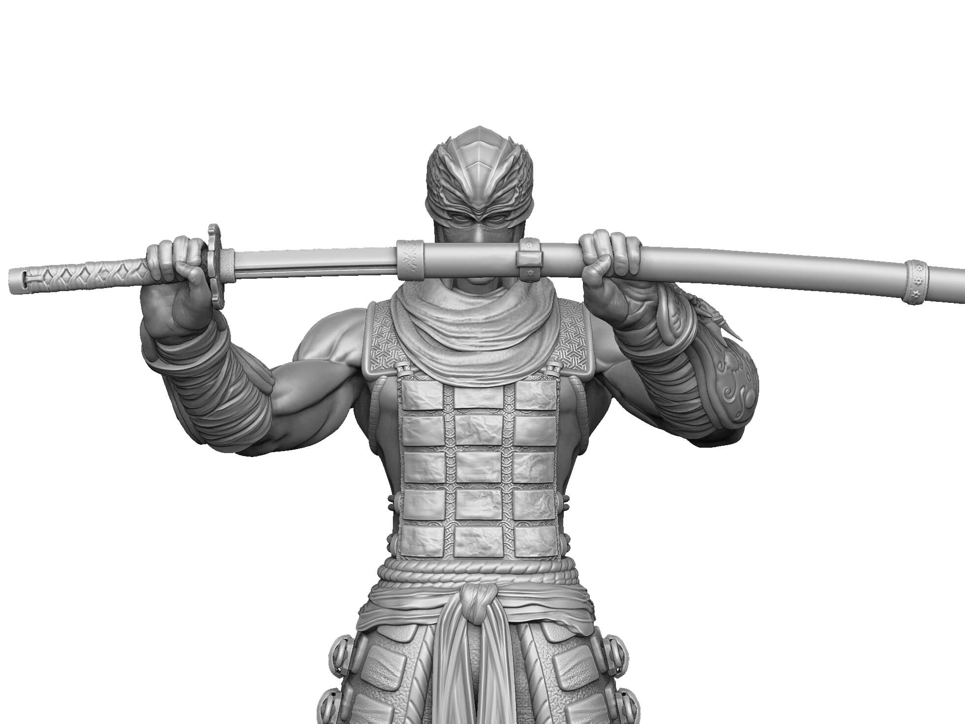 Ryu Hayabusa (Ninja Gaiden) With a Sword 2 - 3D Model by naeem32