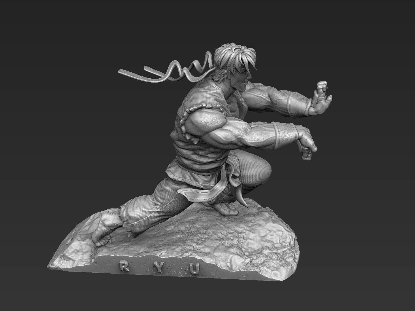 Ryu in Street Fighter 2 - 3D Model by naeem32