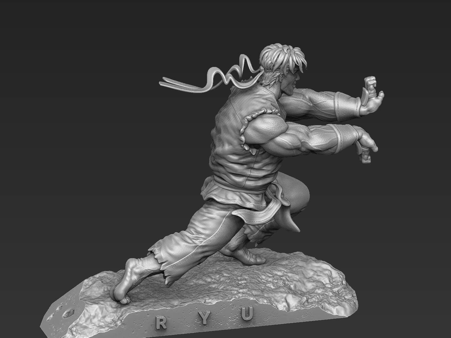 Ryu in Street Fighter 2 - 3D Model by naeem32