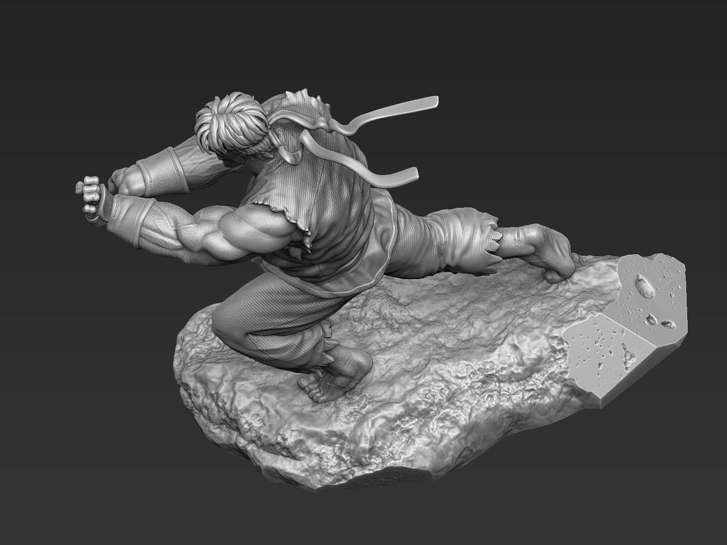Ryu in Street Fighter 2 - 3D Model by naeem32