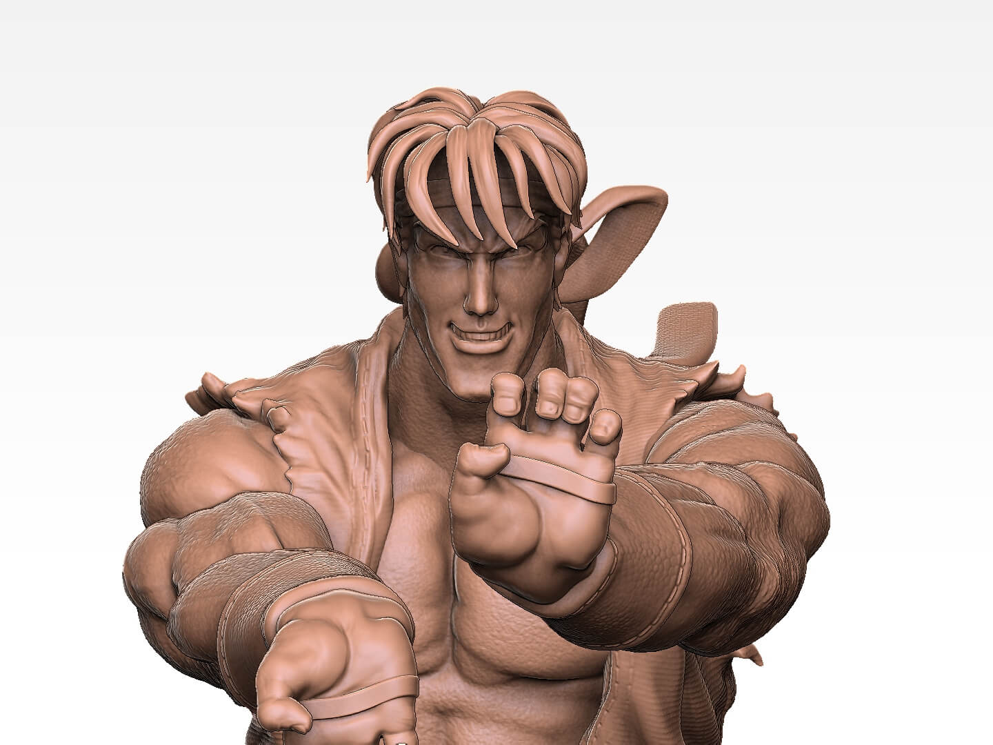 Ryu in Street Fighter 2 - 3D Model by naeem32