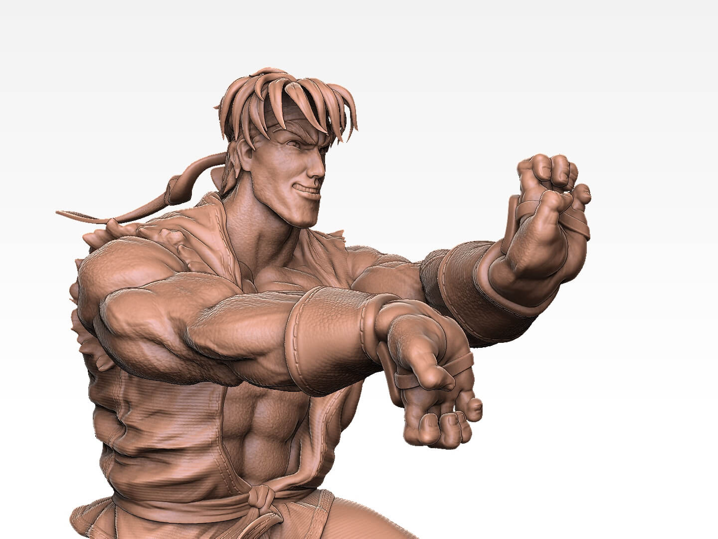 Ryu in Street Fighter 2 - 3D Model by naeem32