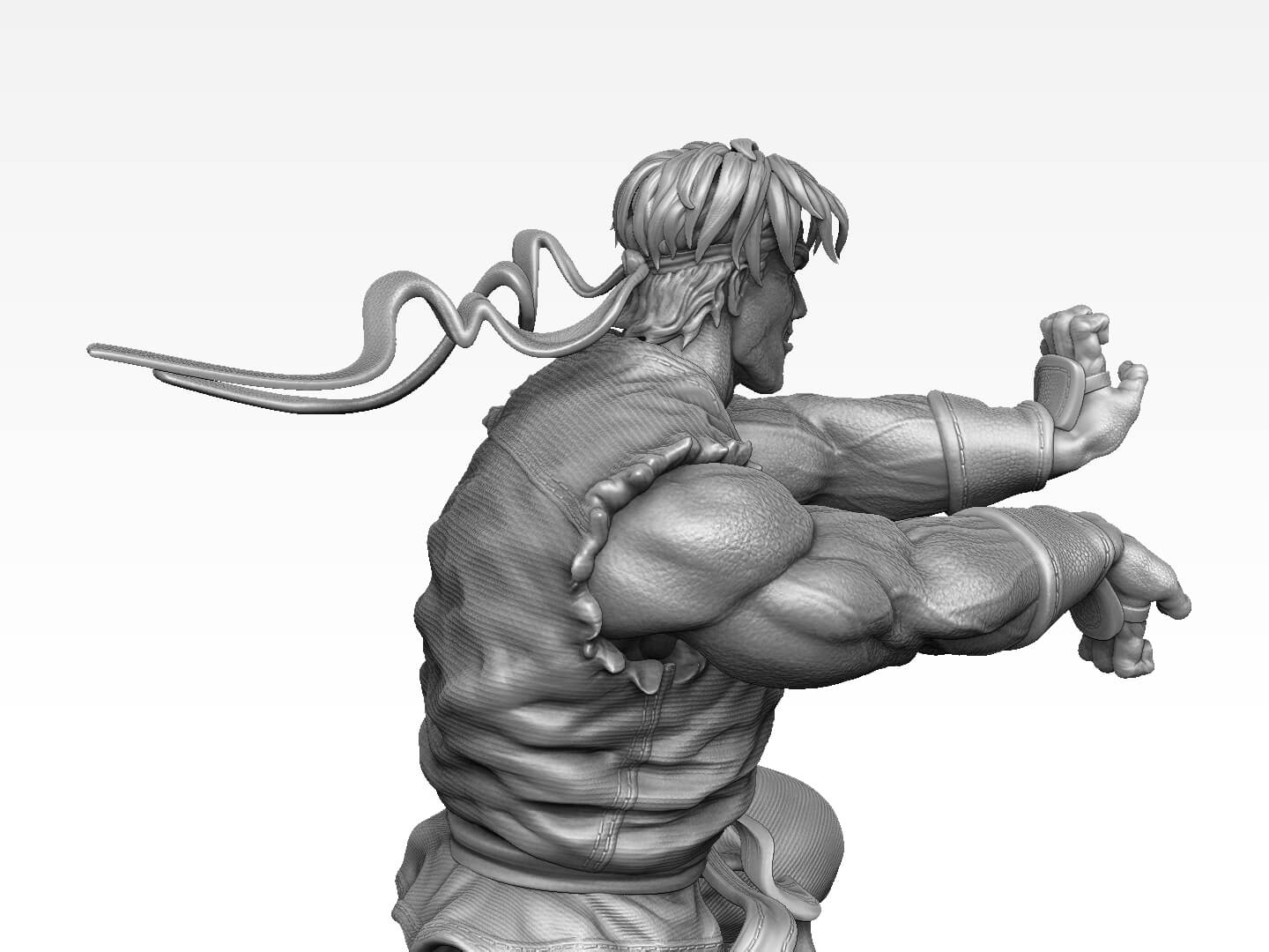 Ryu in Street Fighter 2 - 3D Model by naeem32