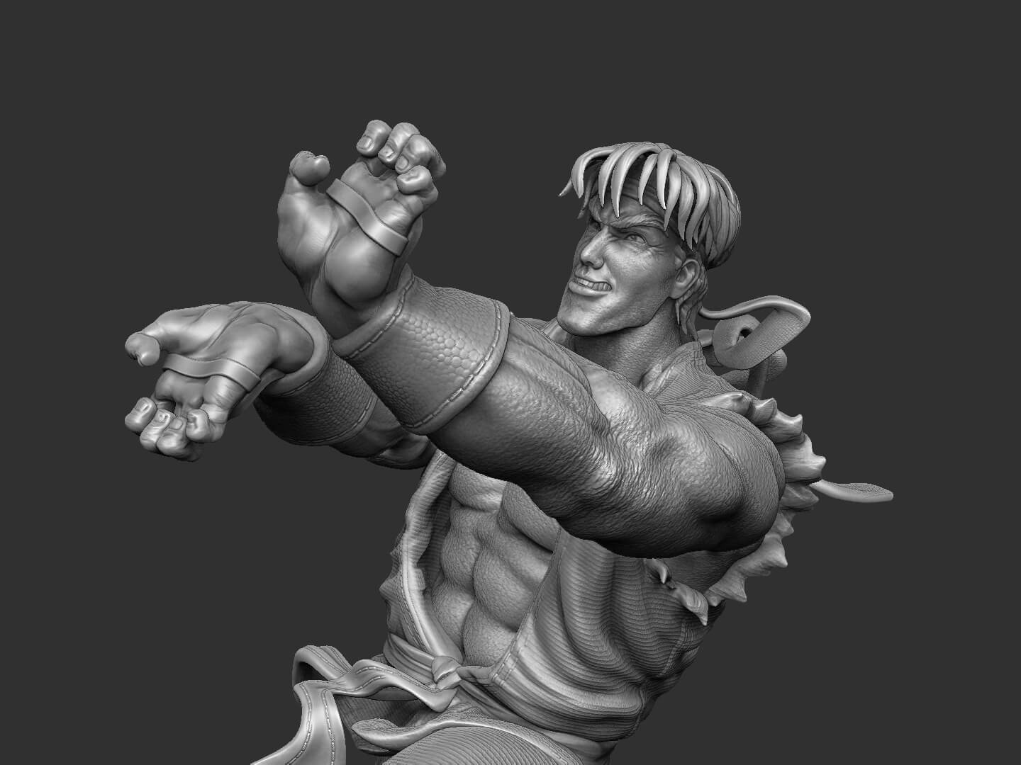 Ryu in Street Fighter 2 - 3D Model by naeem32