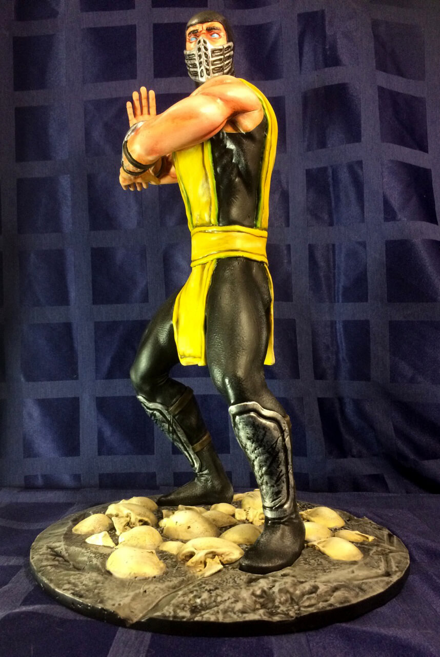 Scorpion. Mortal Kombat 1995 - 3D Model by naeem32