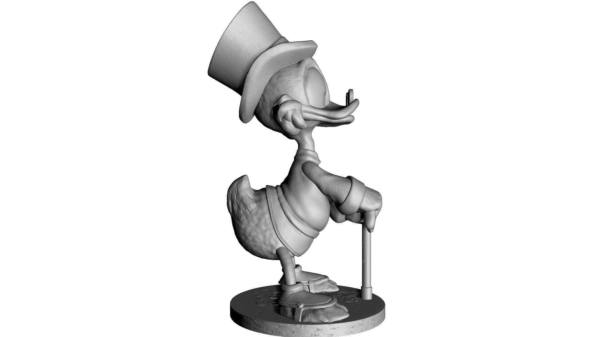 Scrooge Mcduck - 3D Model by naeem32